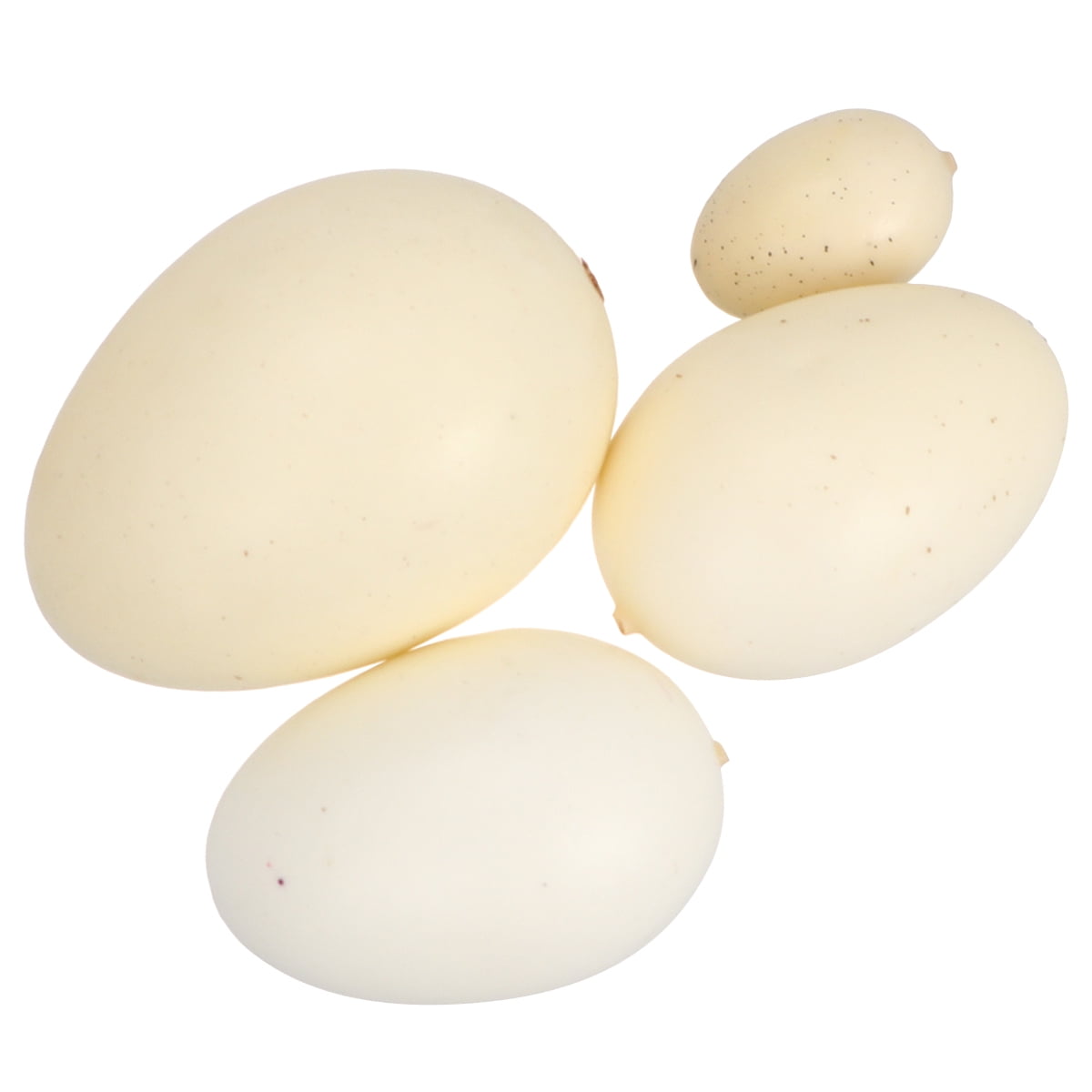 WORGEOUS 4 Pcs Gadpiparty Simulation Lifelike Eggs Egg Tray Chicken Egg ...