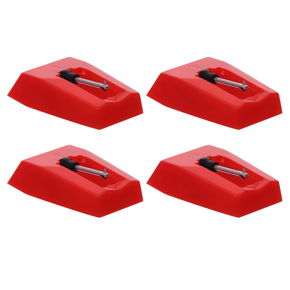 WORGEOUS 4 Pcs Gramophone Needle Phonograph Replacement Stylus Vinyl ...