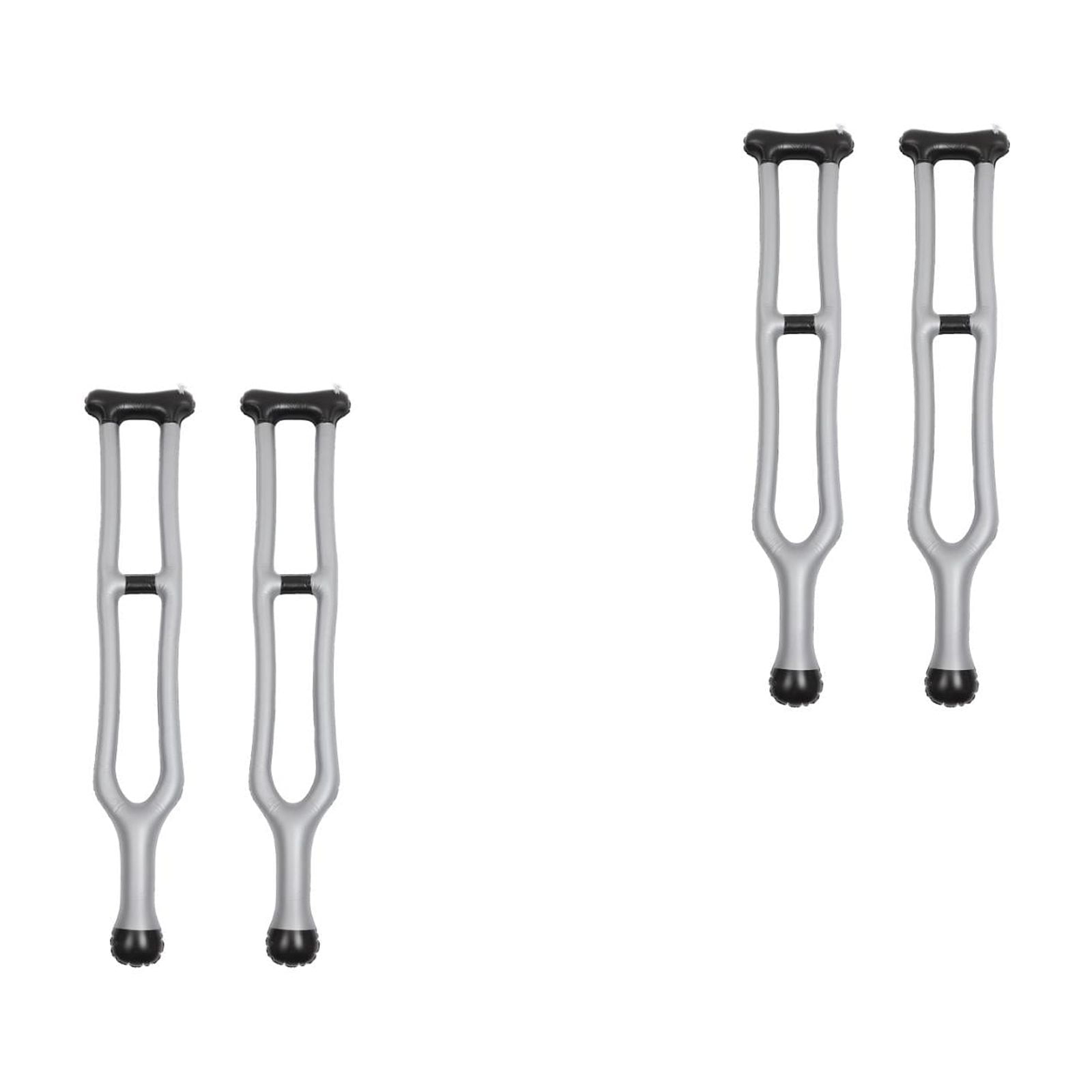 WORGEOUS 4 Pcs Inflatable Walker Toys Blow Up Crutches Props Cosplay ...
