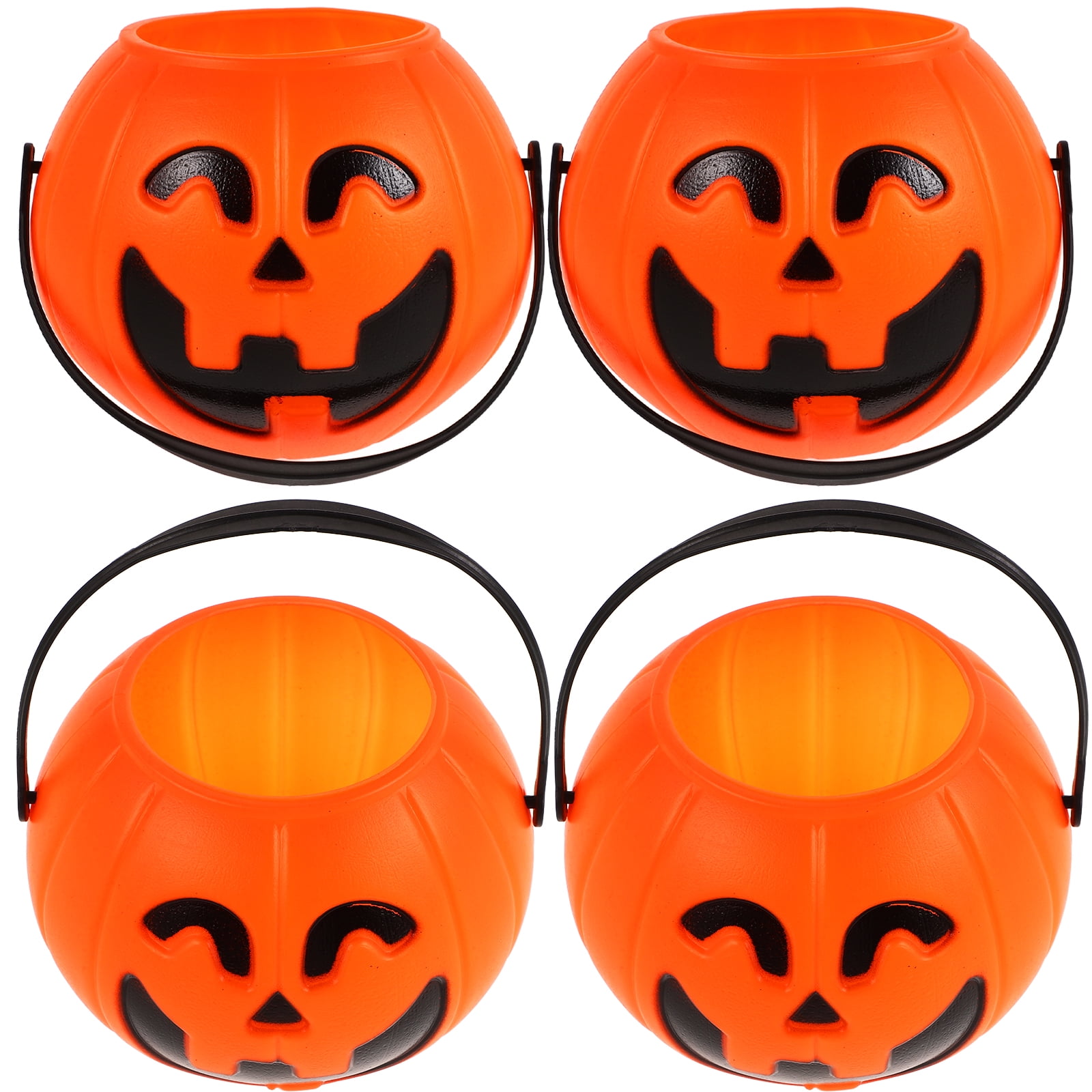 GOOHOCHY Handheld Candy Jar Orange 4Pcs 11.8X11.8X3.7In - Walmart.com