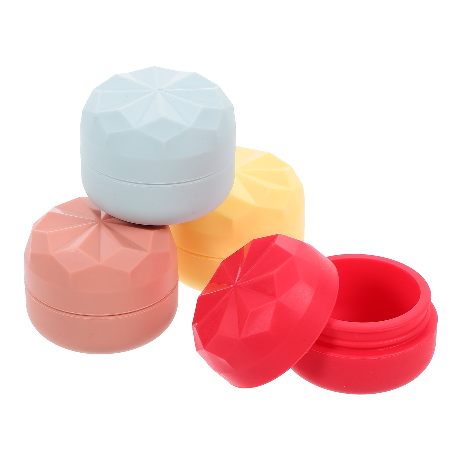 GETAJGHSD 4pcs Compact Design Travel Containers for Creams and Lotions ...