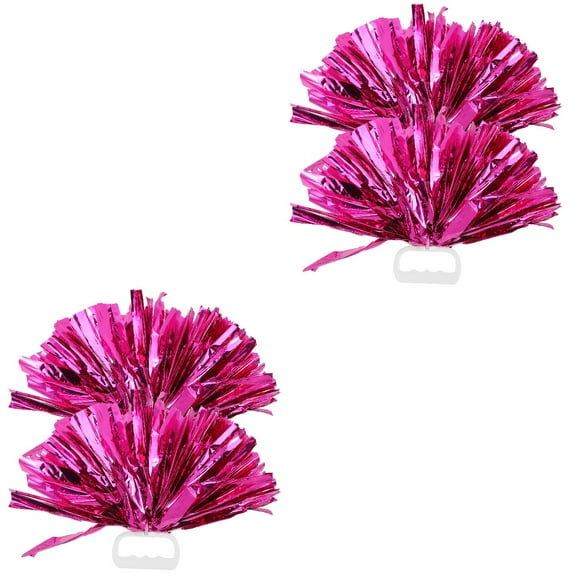 WORGEOUS 4 Pcs Multifunctional Cheer Props Handheld Pompoms Convenient ...
