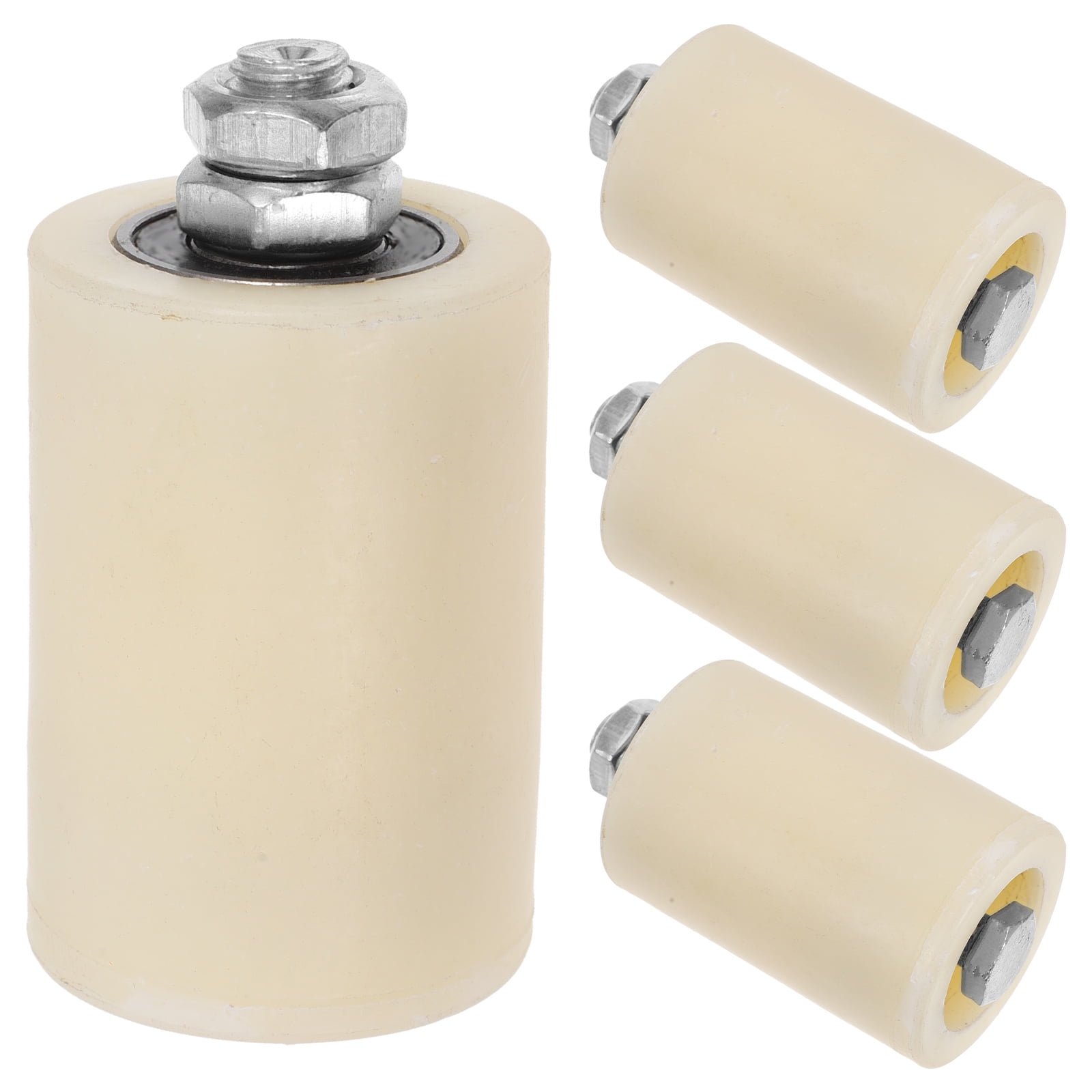 WORGEOUS 4 Pcs Nylon Sliding Gate Wheel Motorhomes Wire Connectors ...