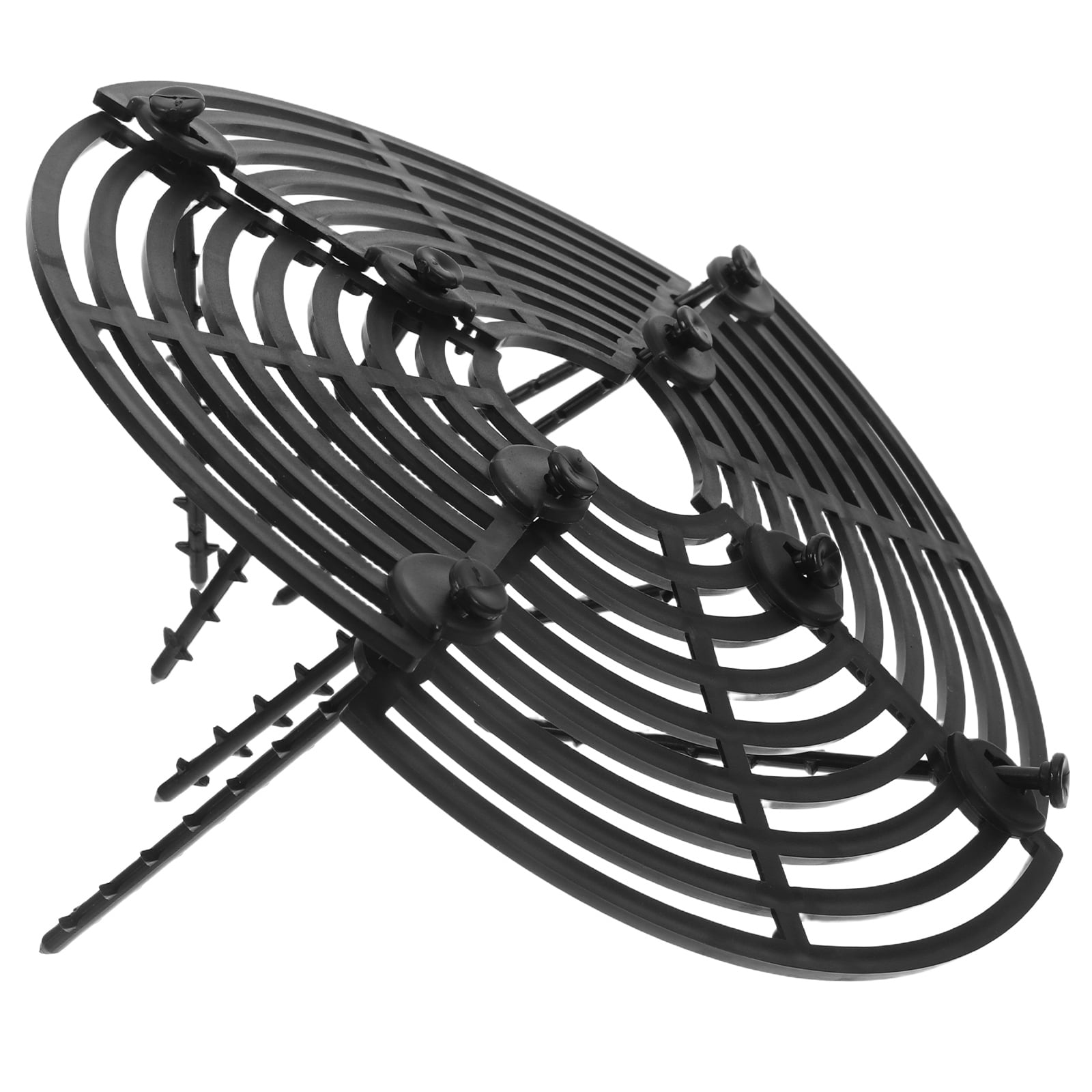 WORGEOUS 4 Pcs Outdoor Plant Pot Protect Toy Basket Child Black ...