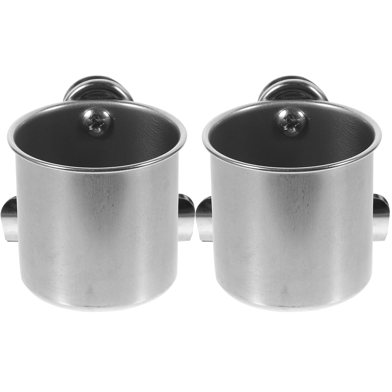 WORGEOUS 4 Pcs Parrot Feeder Bird Cage Mount Bird Trough Bird Food ...