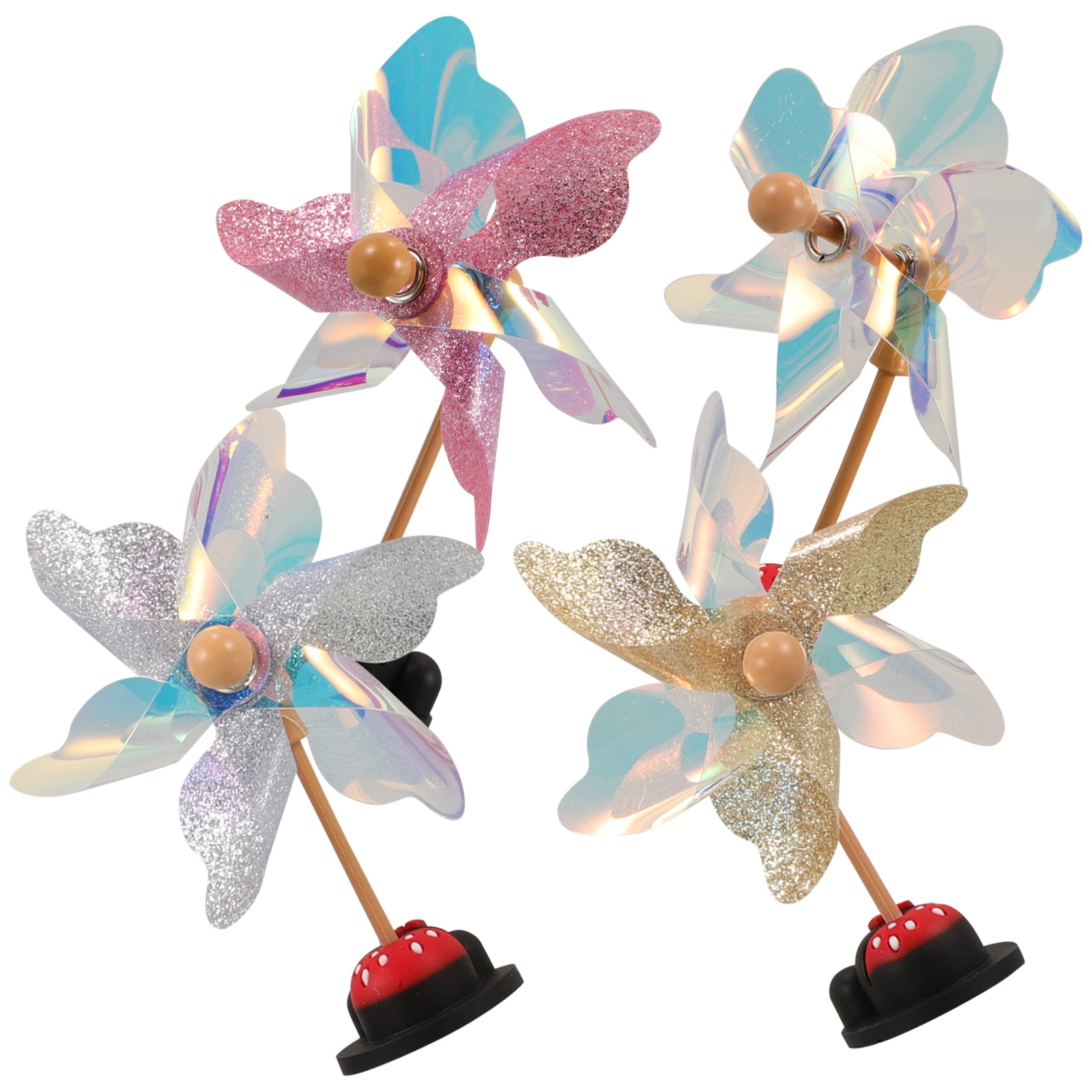 WORGEOUS 4 Pcs Pinwheel Decor Car Dashboard Wind Ornaments - Walmart.com
