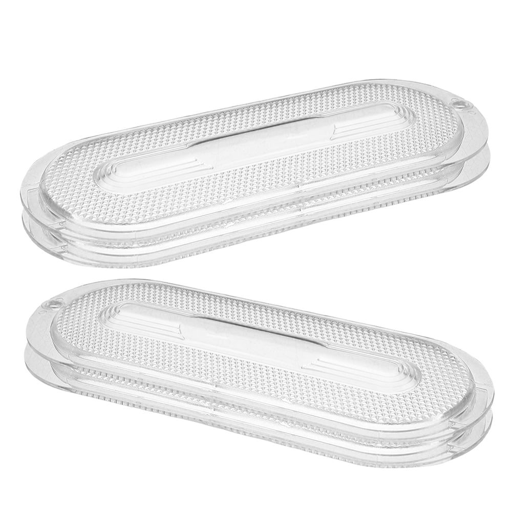 Set of 4 Light Cover Plates for Range Hood Lamp Shade Replacement ...