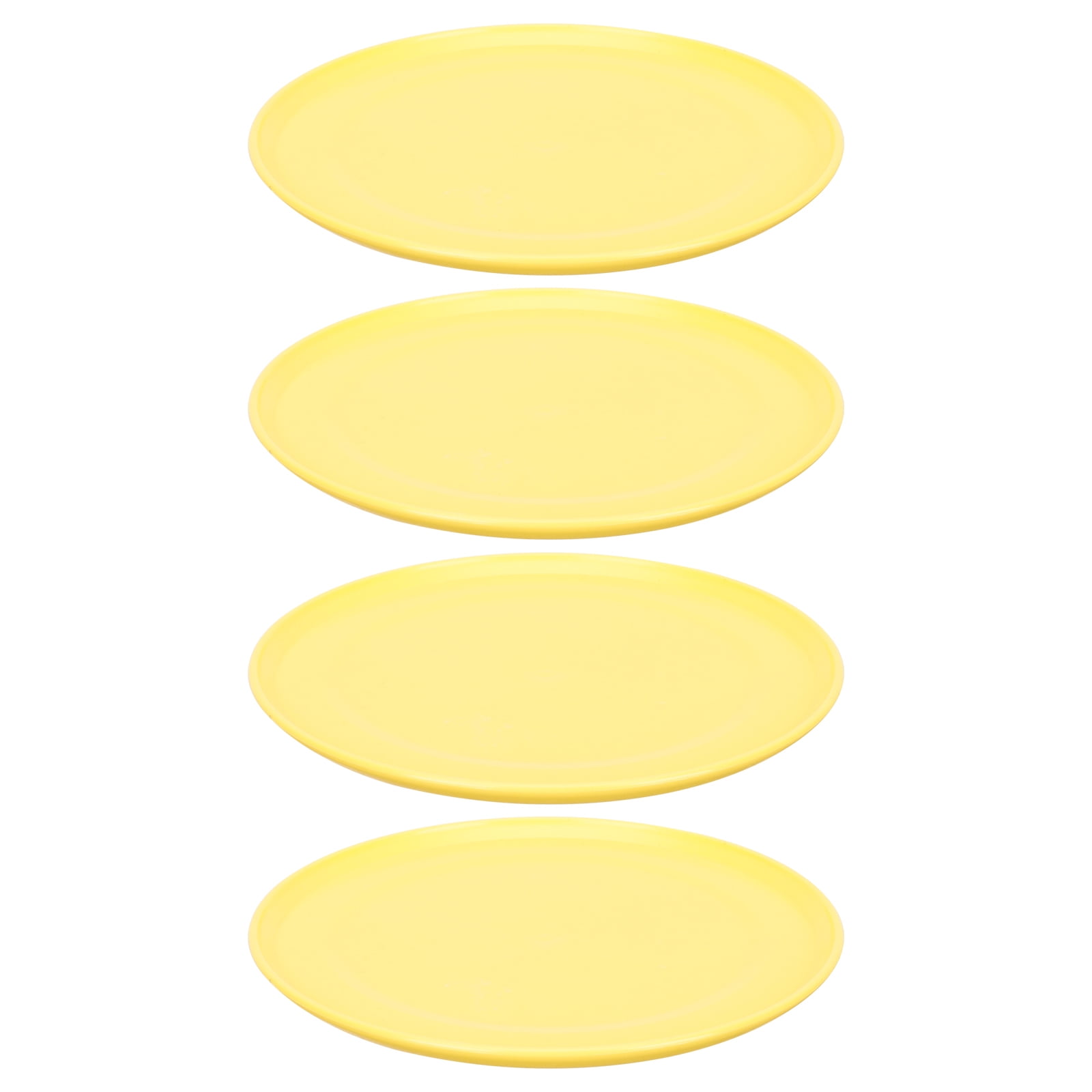 WORGEOUS 4 Pcs Round Planter Tray Gardening Water Trays Saucer ...