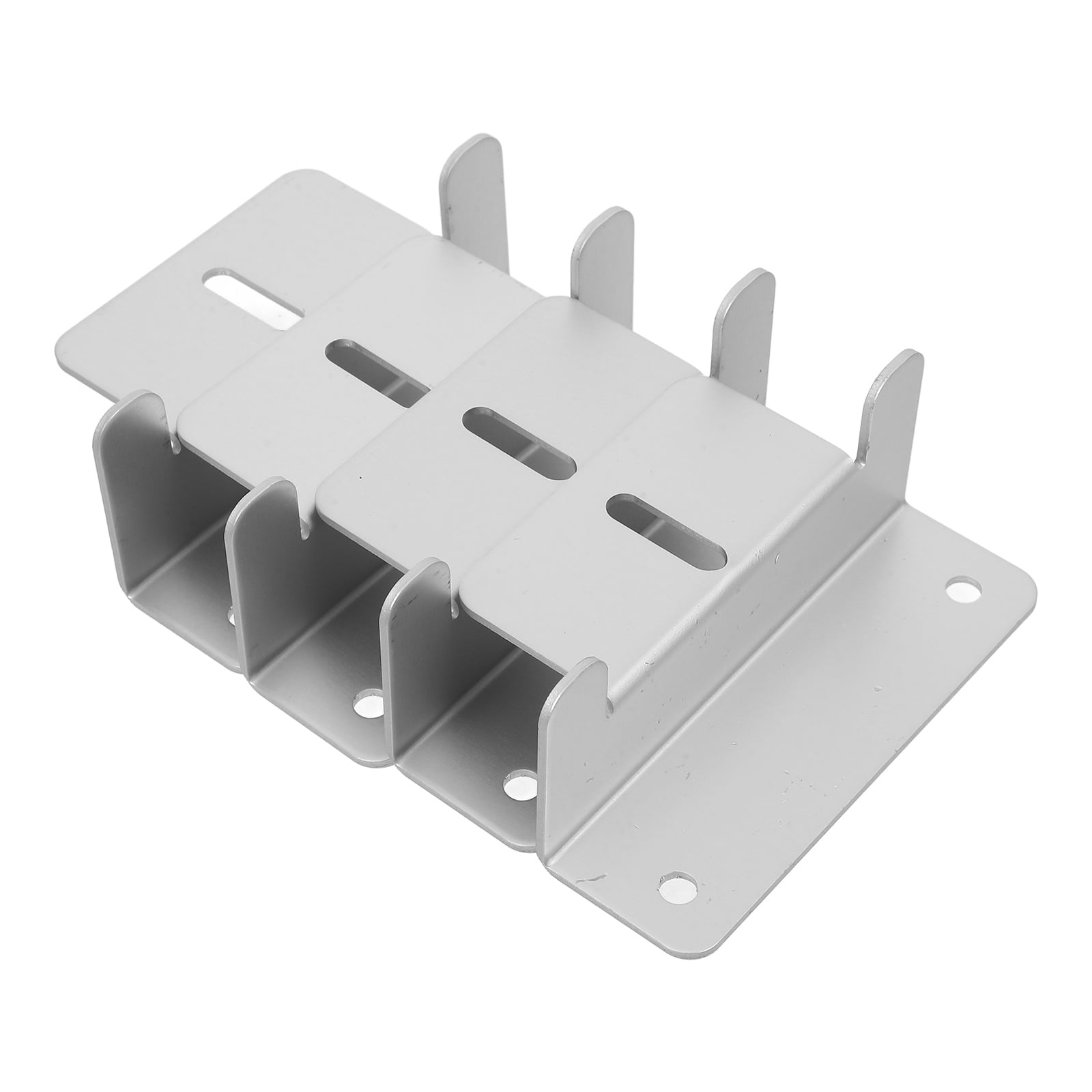 WORGEOUS 4 Pcs Rv Solar Panel Mounting Brackets Roof Aluminum Silver ...