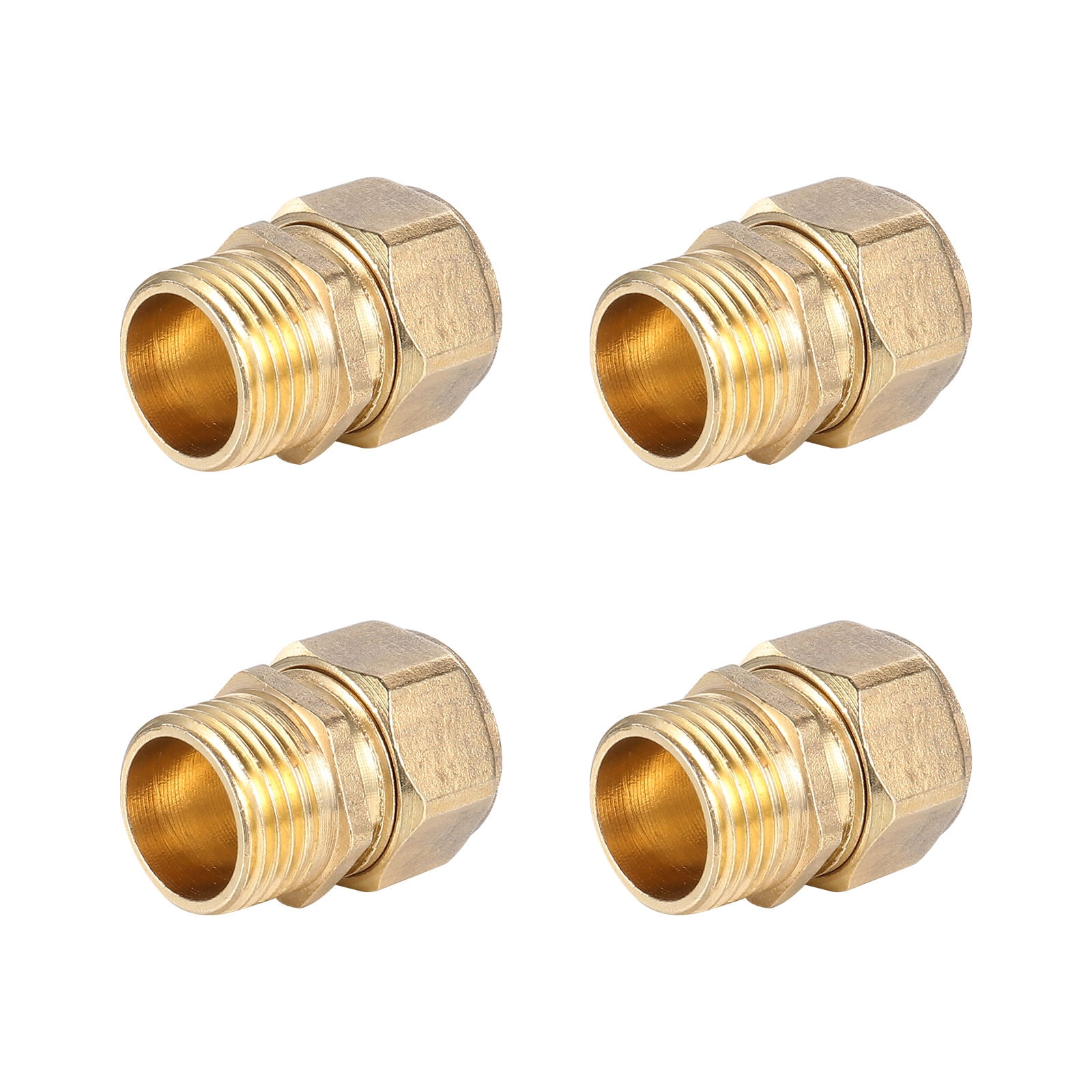 WORGEOUS 4 Pcs Thread Conversion Connector Outer Pipe Adapter - Walmart.com