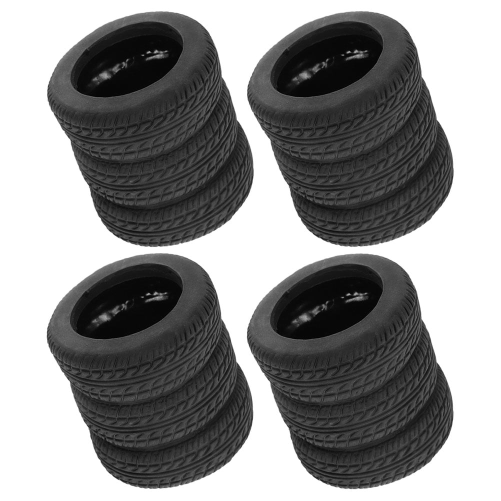 WORGEOUS 4 Pcs Tire Shaped Pen Holder Gift Inflatable Bracket Display ...