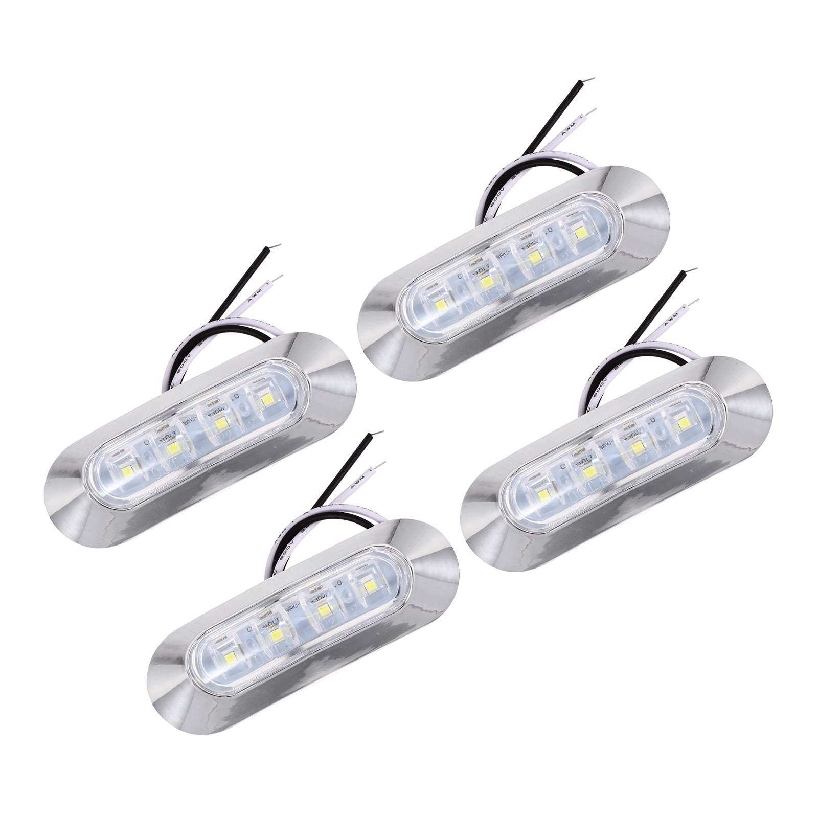 HINTRMENT Rv Side Marker Lights Abs 4Pcs For Rv - Walmart.com