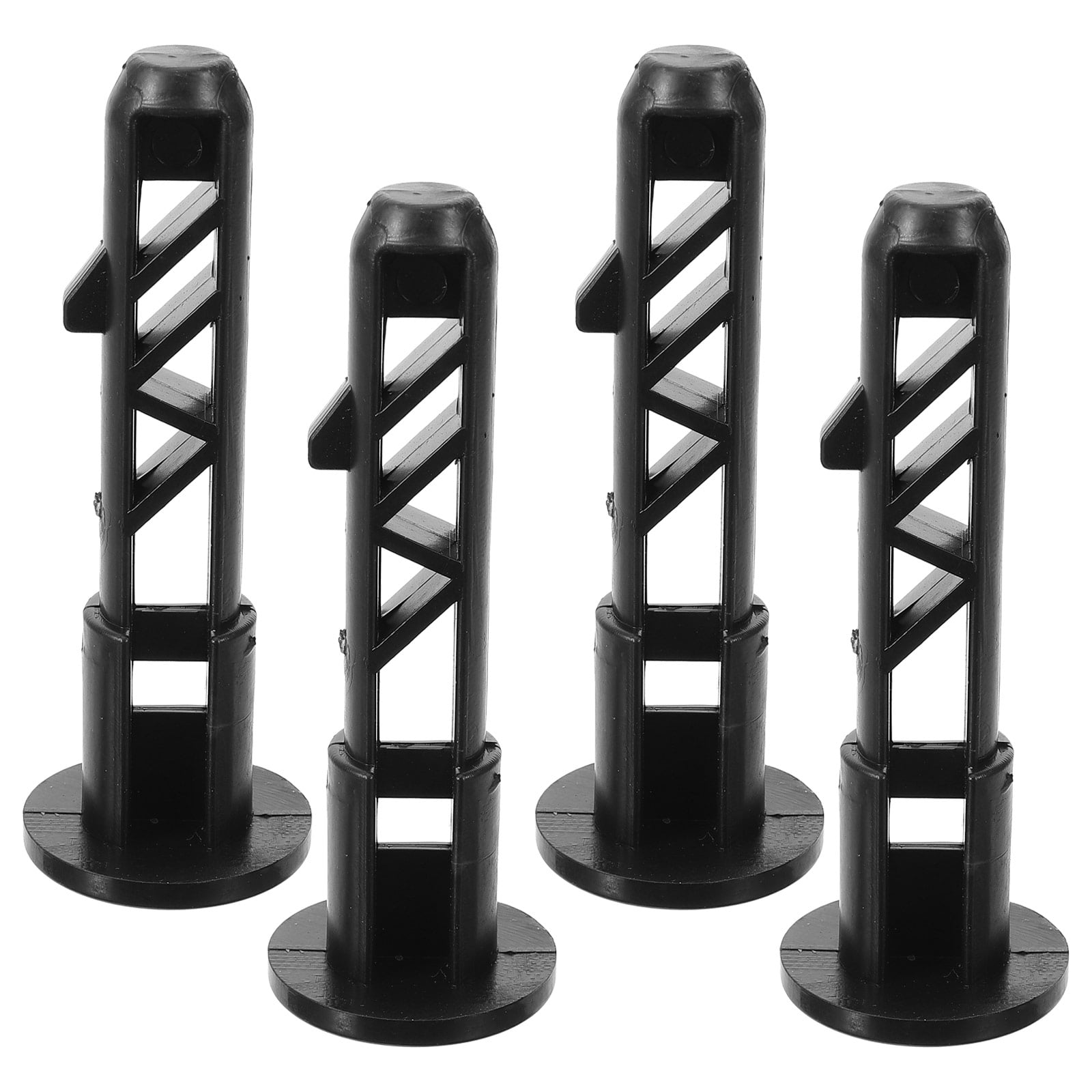 WORGEOUS 4 Pcs Wheelie Bin Lid Hinge Pins Tilt Trash Can Latch ...