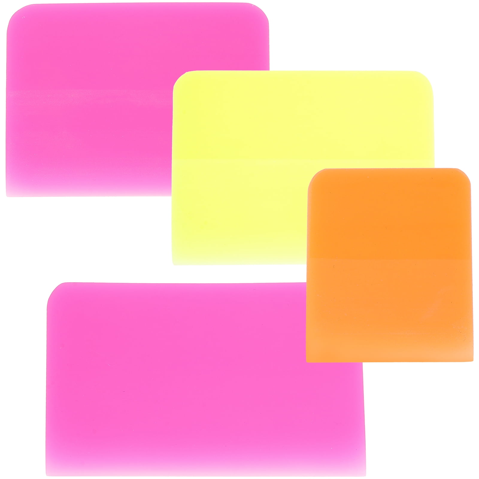 WORGEOUS 4 Pcs Window Vacuum Squeegee Car Wash Glass Scraper - Walmart.com