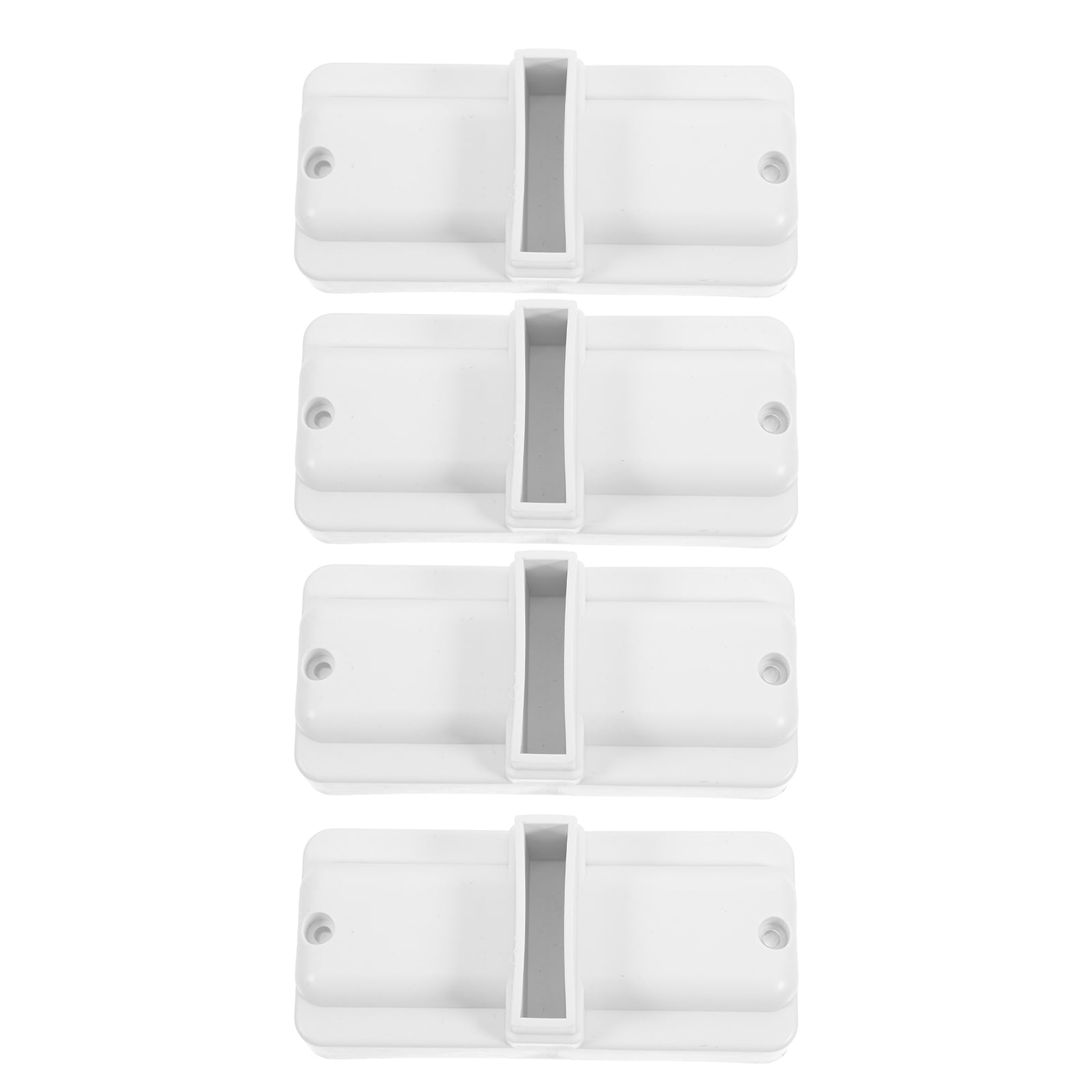 WORGEOUS 4 Pcs Yard Fence Stand Holder Garden Fence Holder Fence Base ...