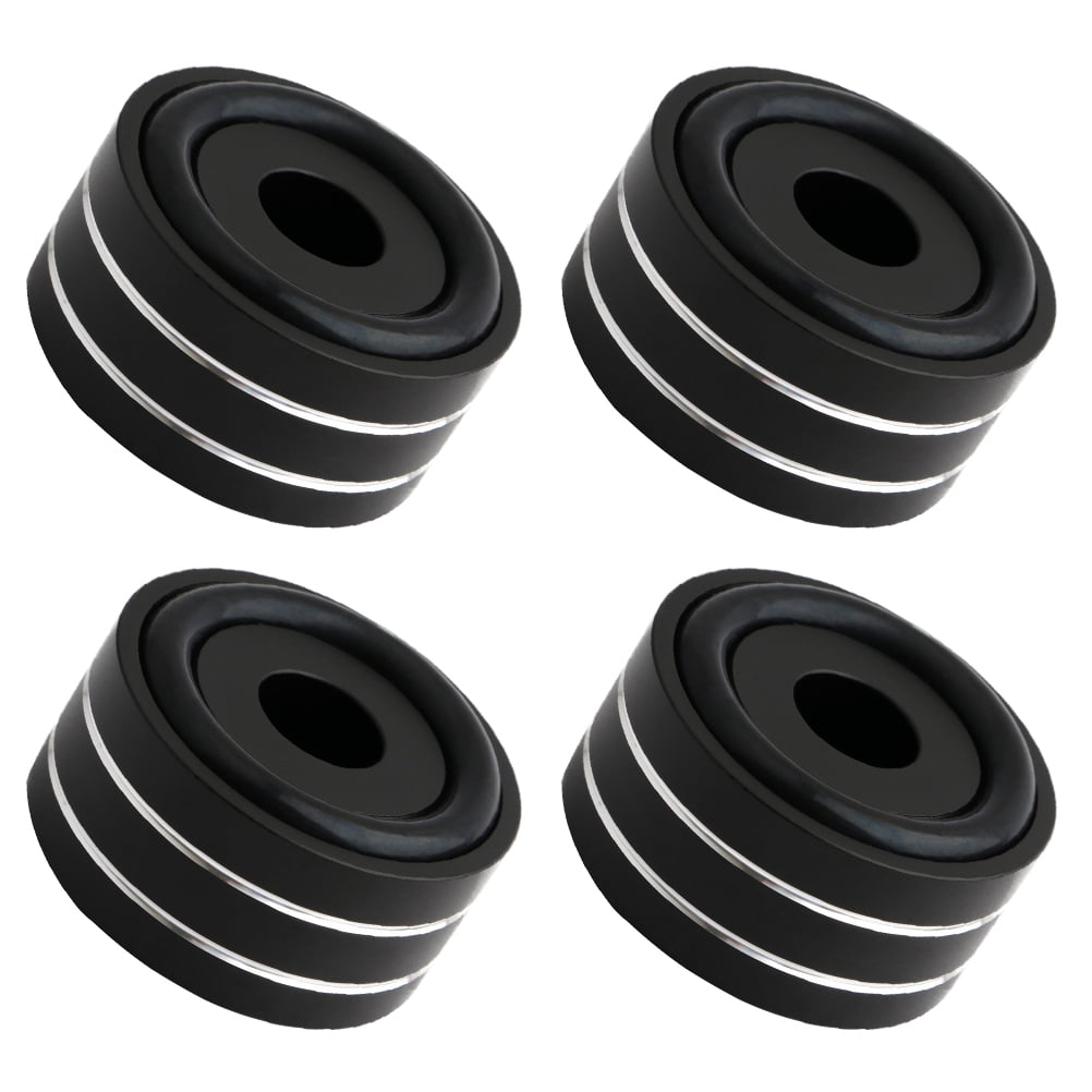 WORGEOUS 4 Pieces Speaker Fabric Shock Absorber Pads Anti Vibration ...