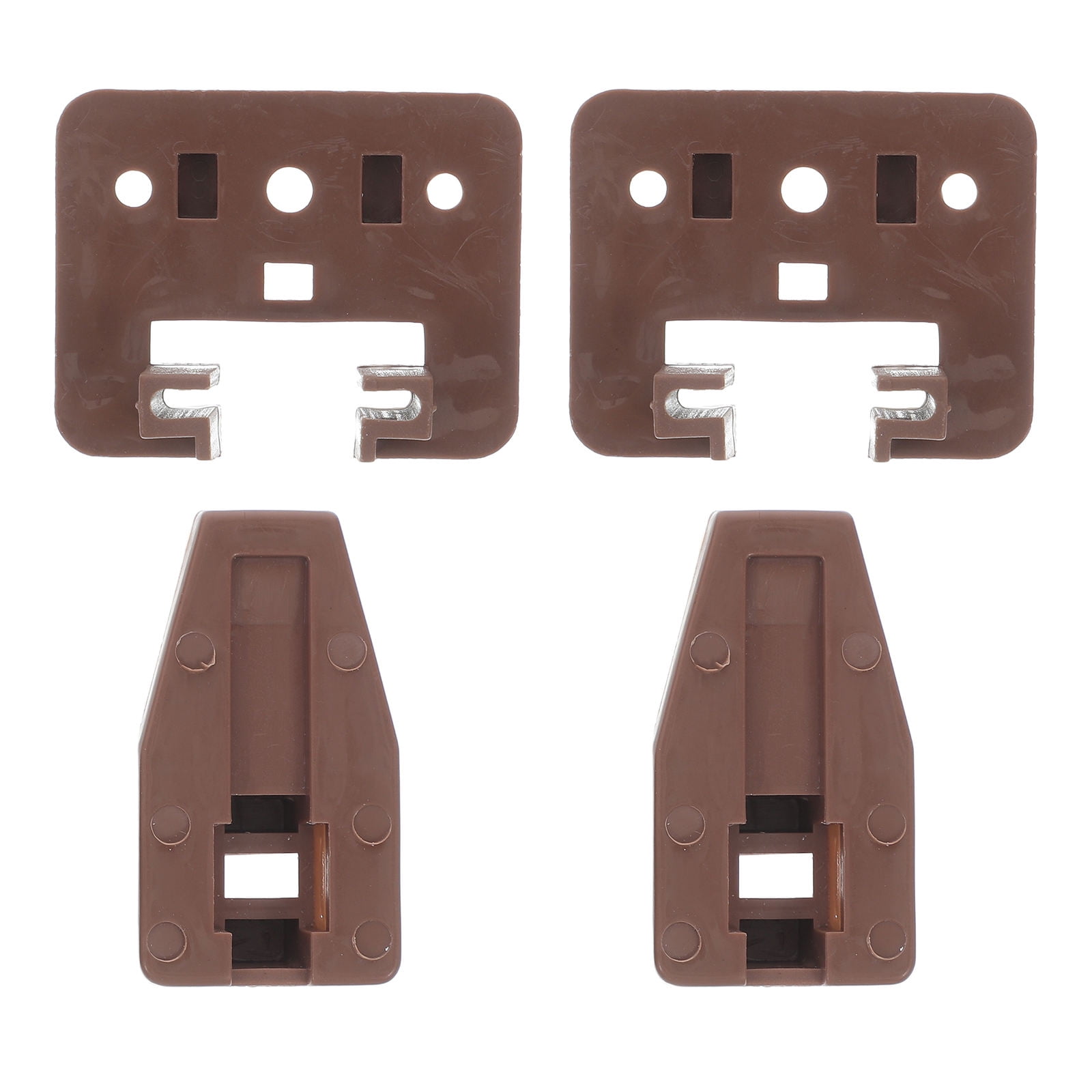 WORGEOUS 4 Set Drawer Track Guides Plastic Glides Drawer Positioner ...