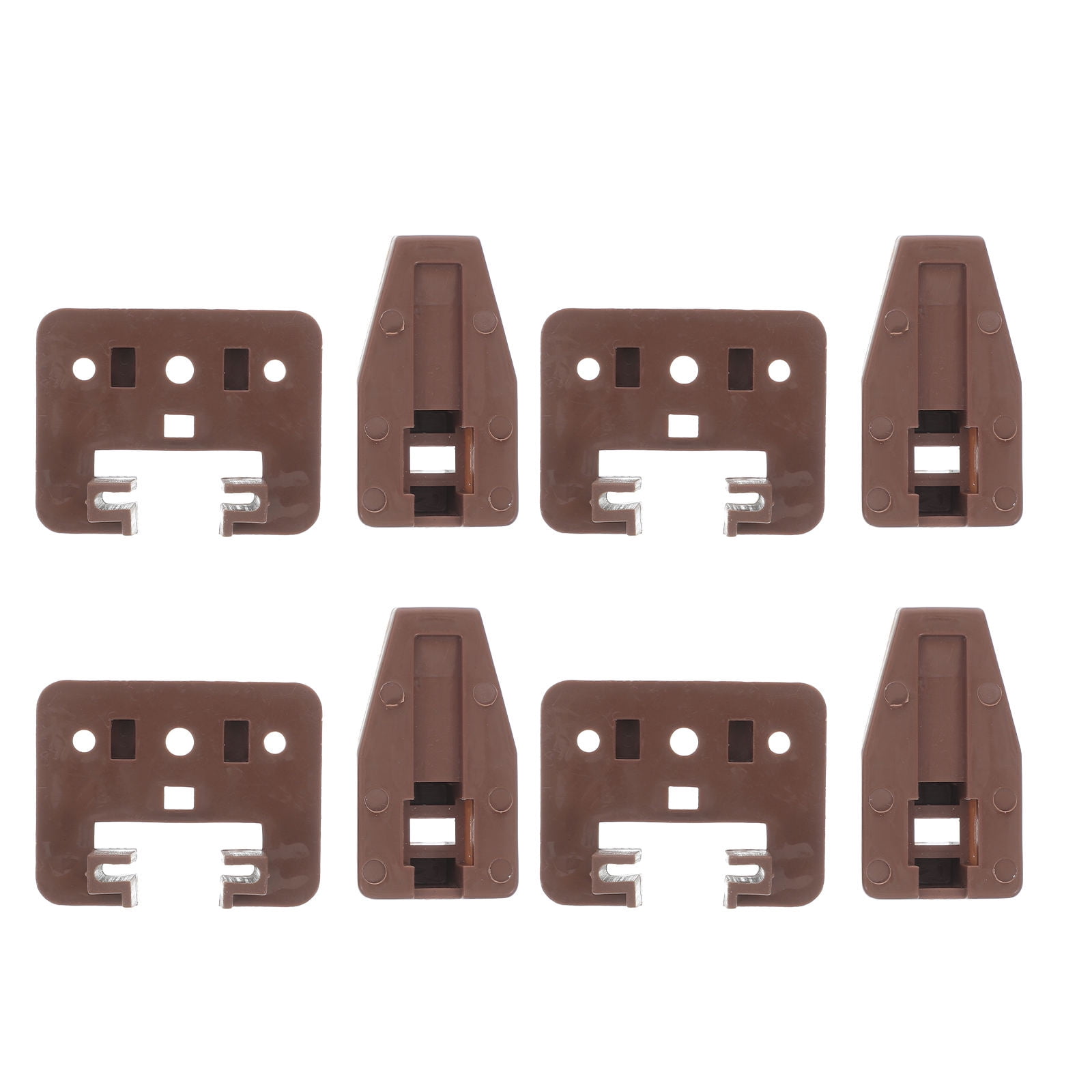 WORGEOUS 4 Set Furniture Drawer Repair Kit Kitchen Cabinets Replacement ...