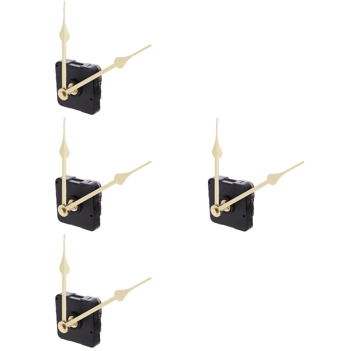 WORGEOUS 4 Sets Clock Mechanism Replacement Clock Motor Long Shaft ...