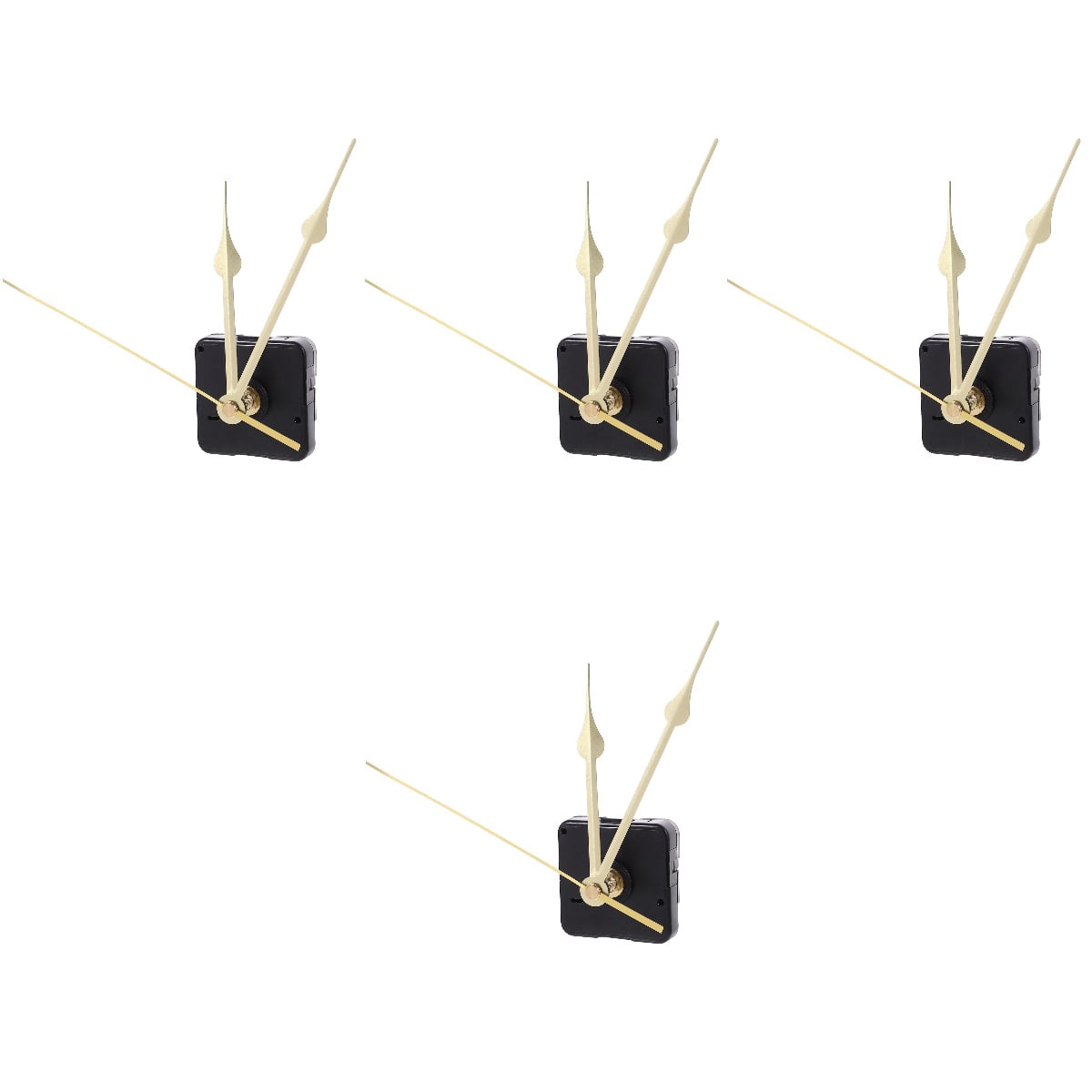 WORGEOUS 4 Sets Clock Movement Battery Operated Battery Clock Mechanism ...