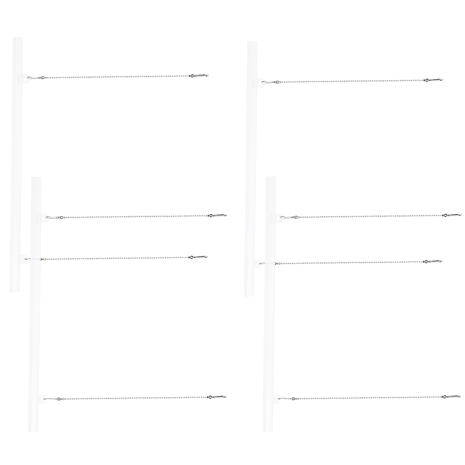 WORGEOUS 4 Sets Dowel Poster Hanger For Artwork And Posters Pvc Frame ...