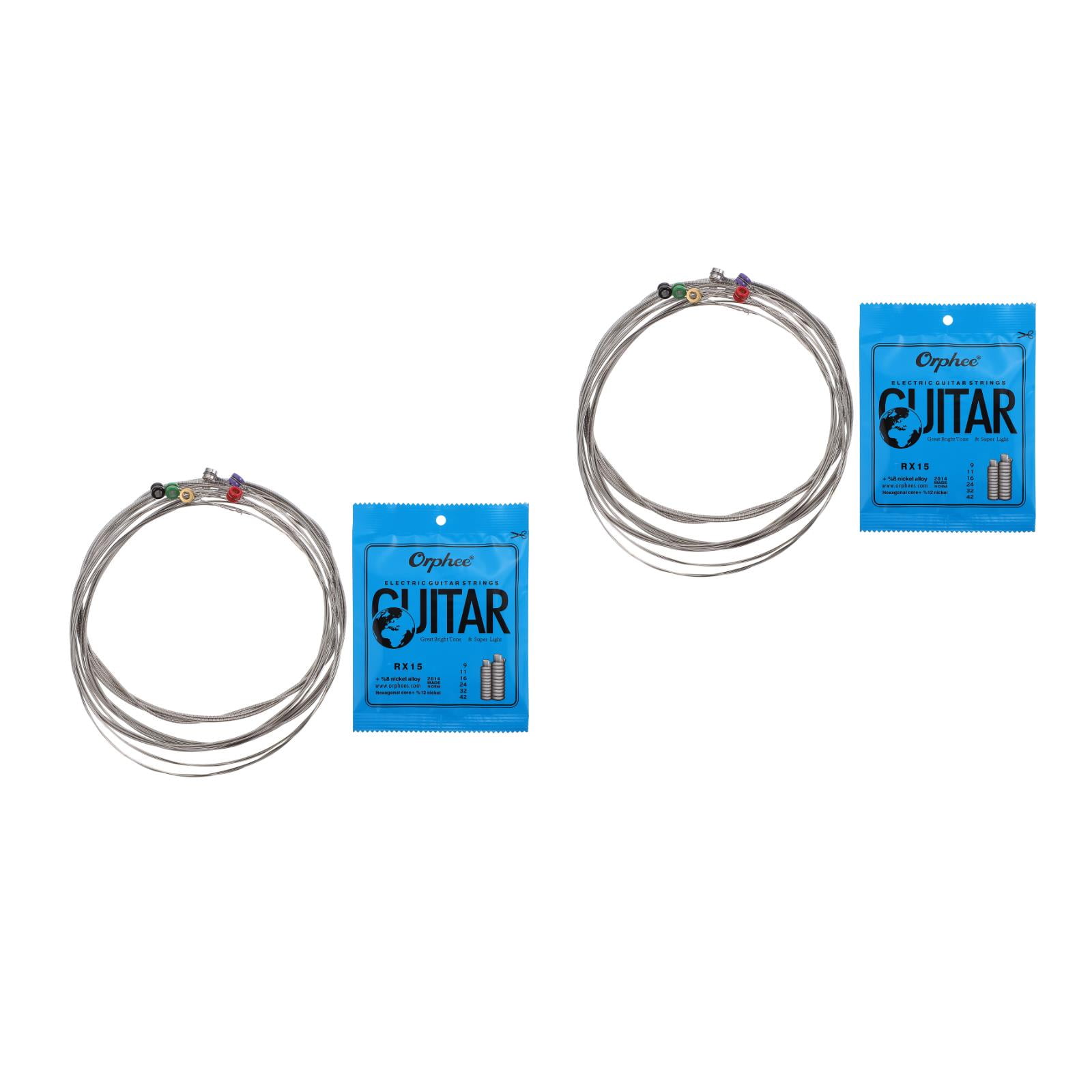 WORGEOUS 4 Sets Electric Guitar Replacement String Kits Practical ...