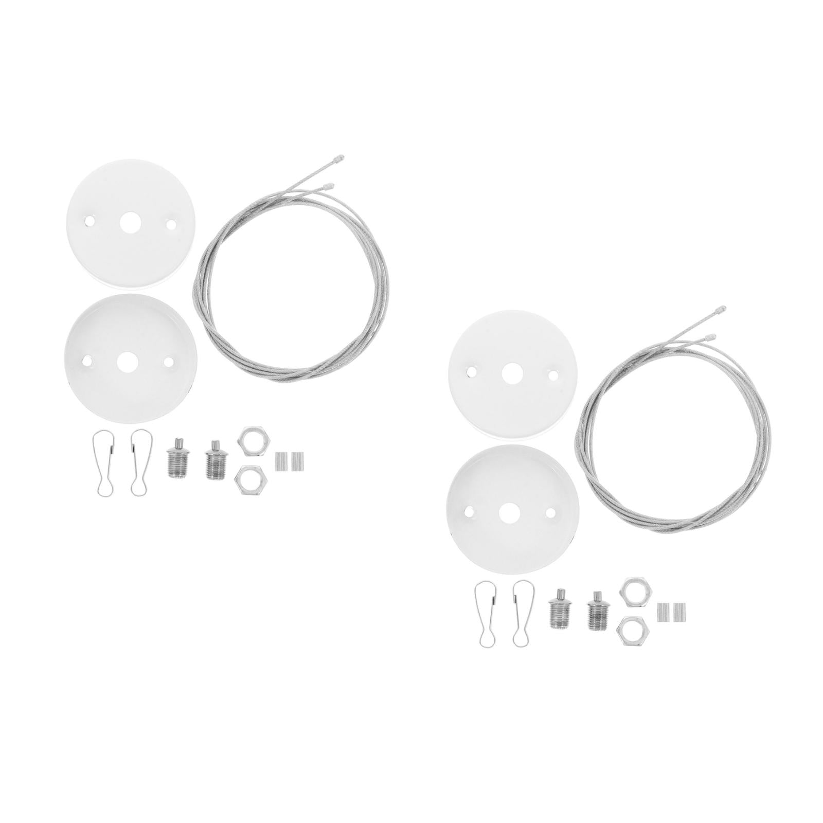 WORGEOUS 4 Sets Emergency Exit Sign Light Fixture Hanging Pendant Chain ...