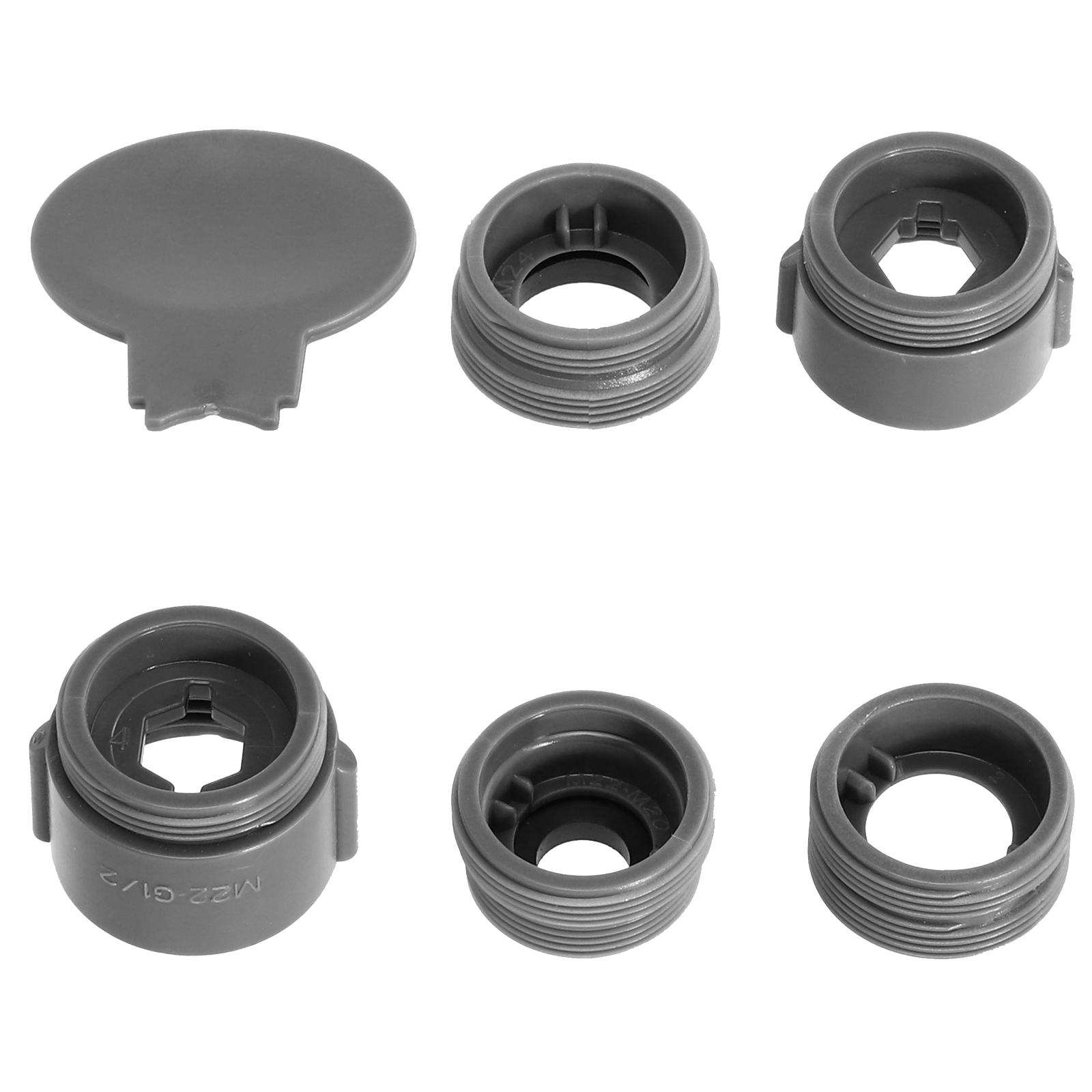 WORGEOUS 4 Sets Kitchen Faucet Aerator Adapter Water Spray Tap Head ...