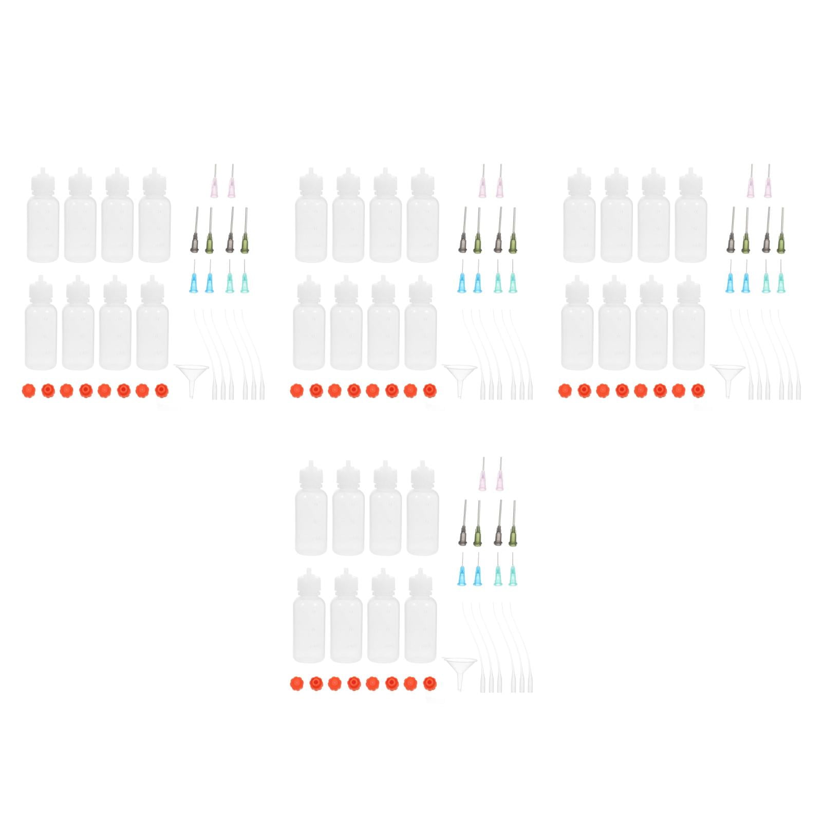 Worgeous 4 Sets Mini Funnel Needle Tips Applicator Bottle With Needle ...