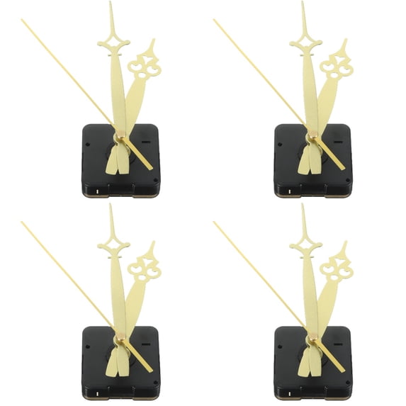 WORGEOUS 4-Pack Replacement Battery Operated Clock Movement Mechanism ...