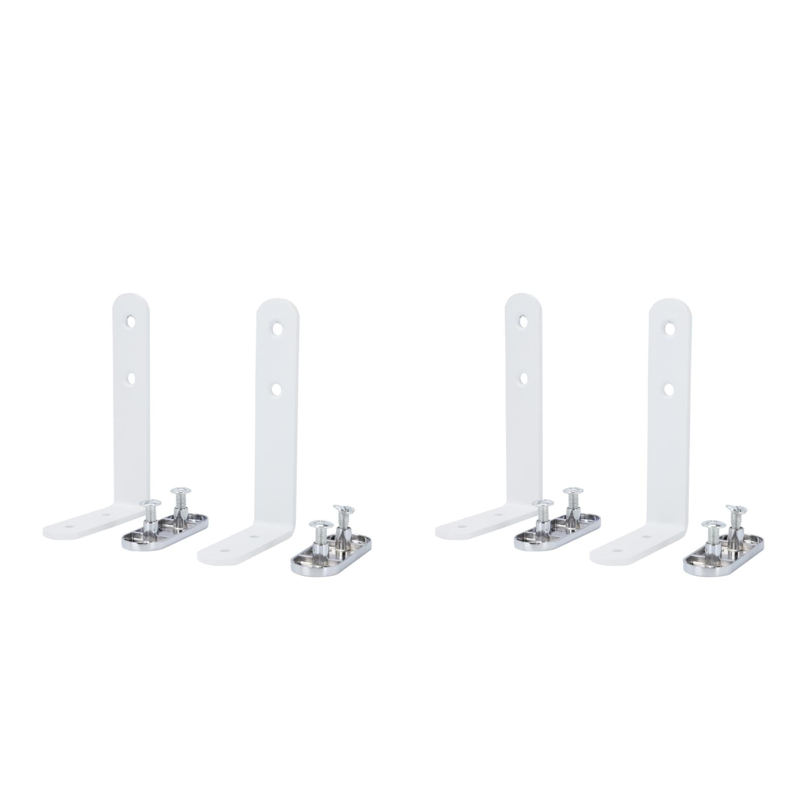 WORGEOUS 4 Sets Right Angle Clips Brackets L-shaped Screen Clips Fixing ...