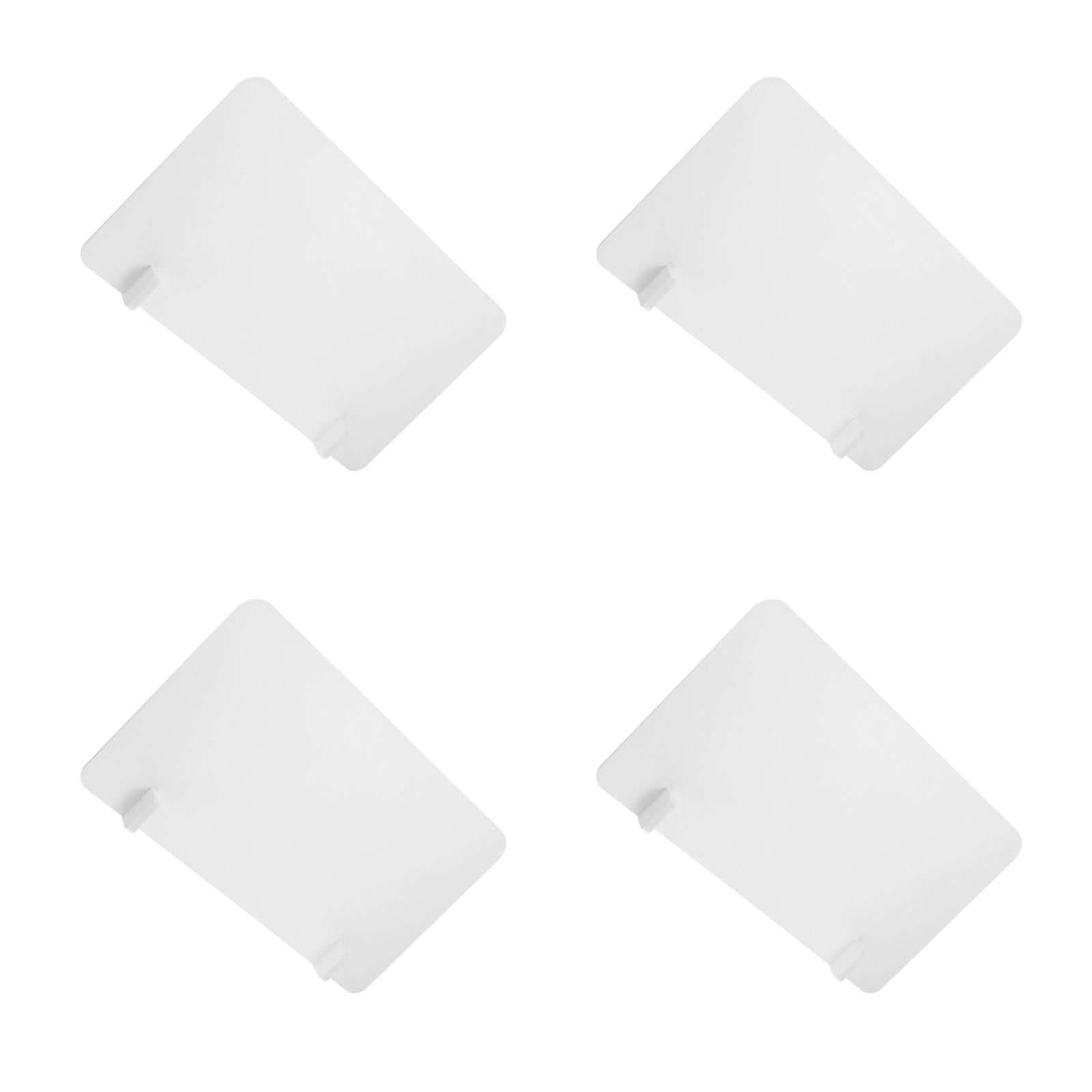 WORGEOUS 4 Sets Of Testing Privacy Shield Plastic Privacy Shield Folder ...