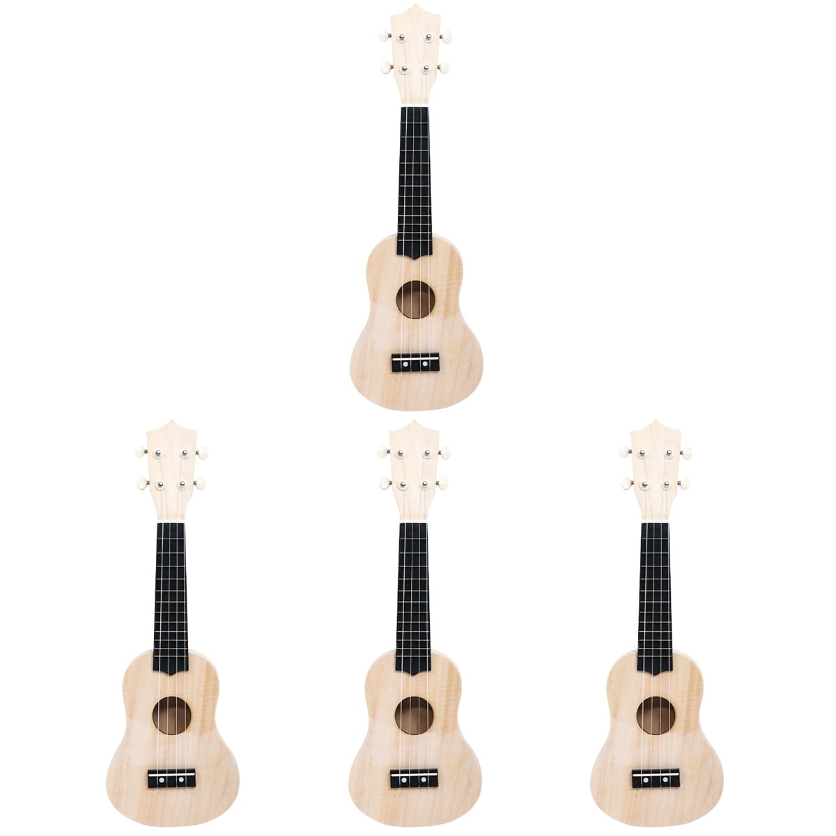WORGEOUS 4 Sets of DIY Ukulele Kit Make Your Own Ukulele DIY Kit Music ...