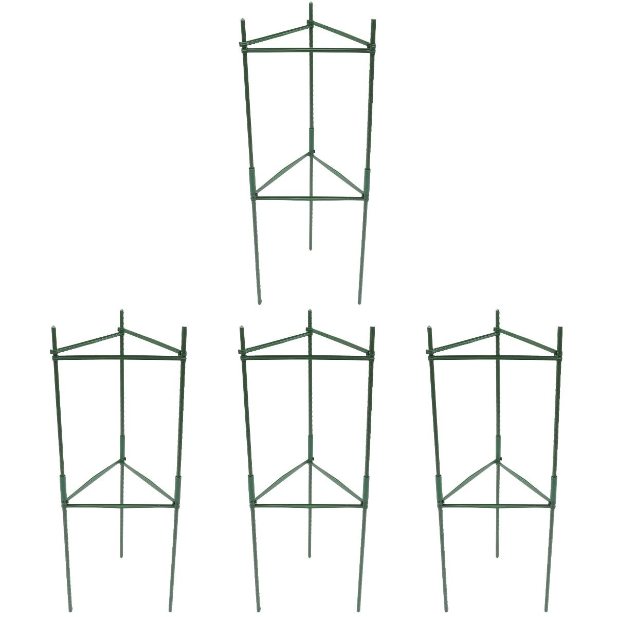WORGEOUS 4 Sets of Garden Trellis Indoor Plant Trellis Plants Climbing ...