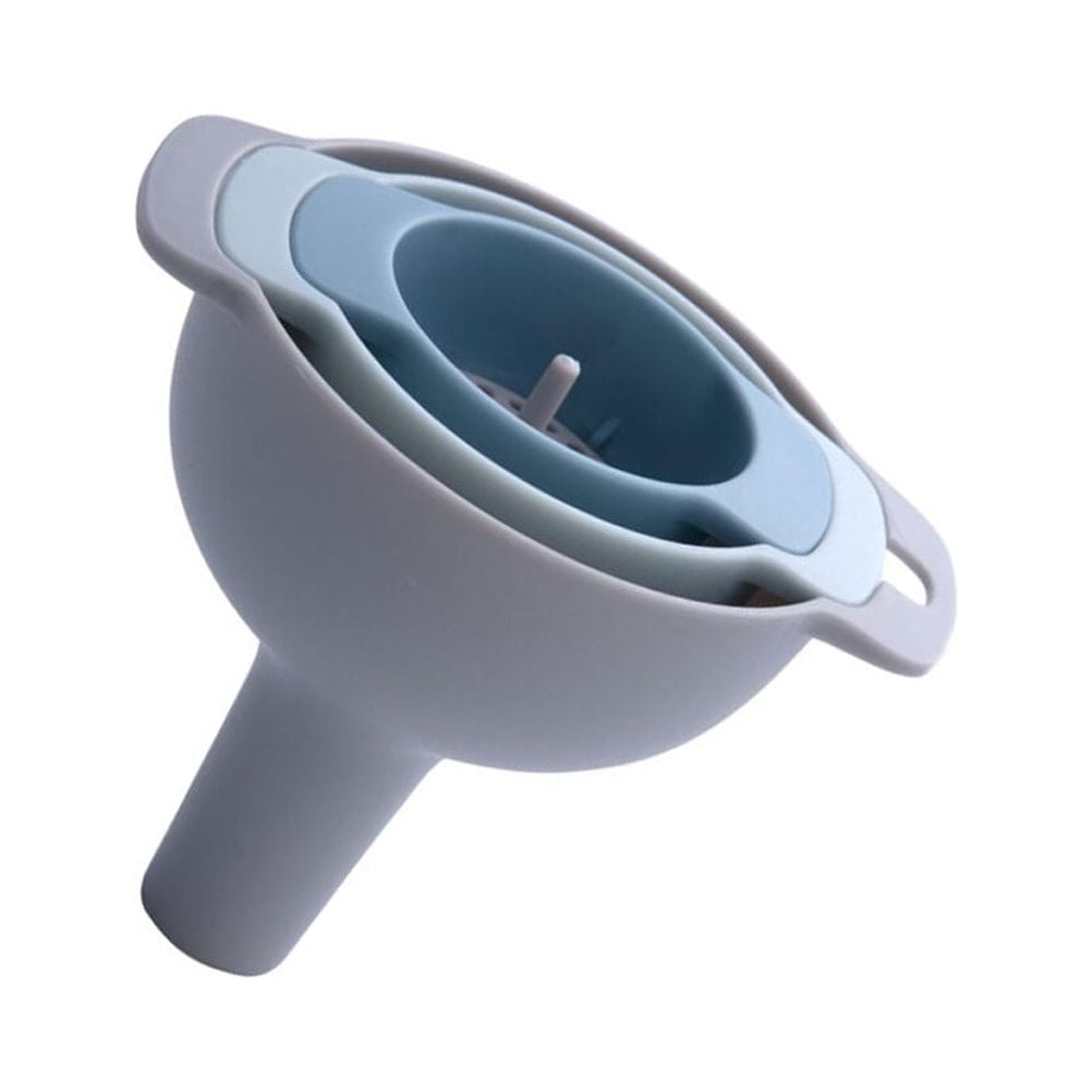 WORGEOUS 4 in 1 Kitchen Hopper Practical Household Funnel Liquid ...