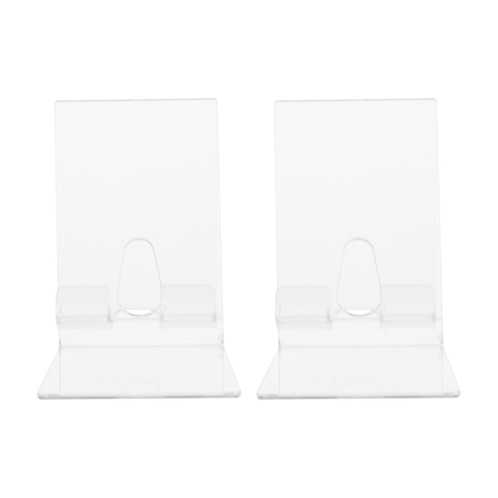 WORGEOUS 4 pcs Acrylic Mobile Phone Display Holder Cellphone Stand ...