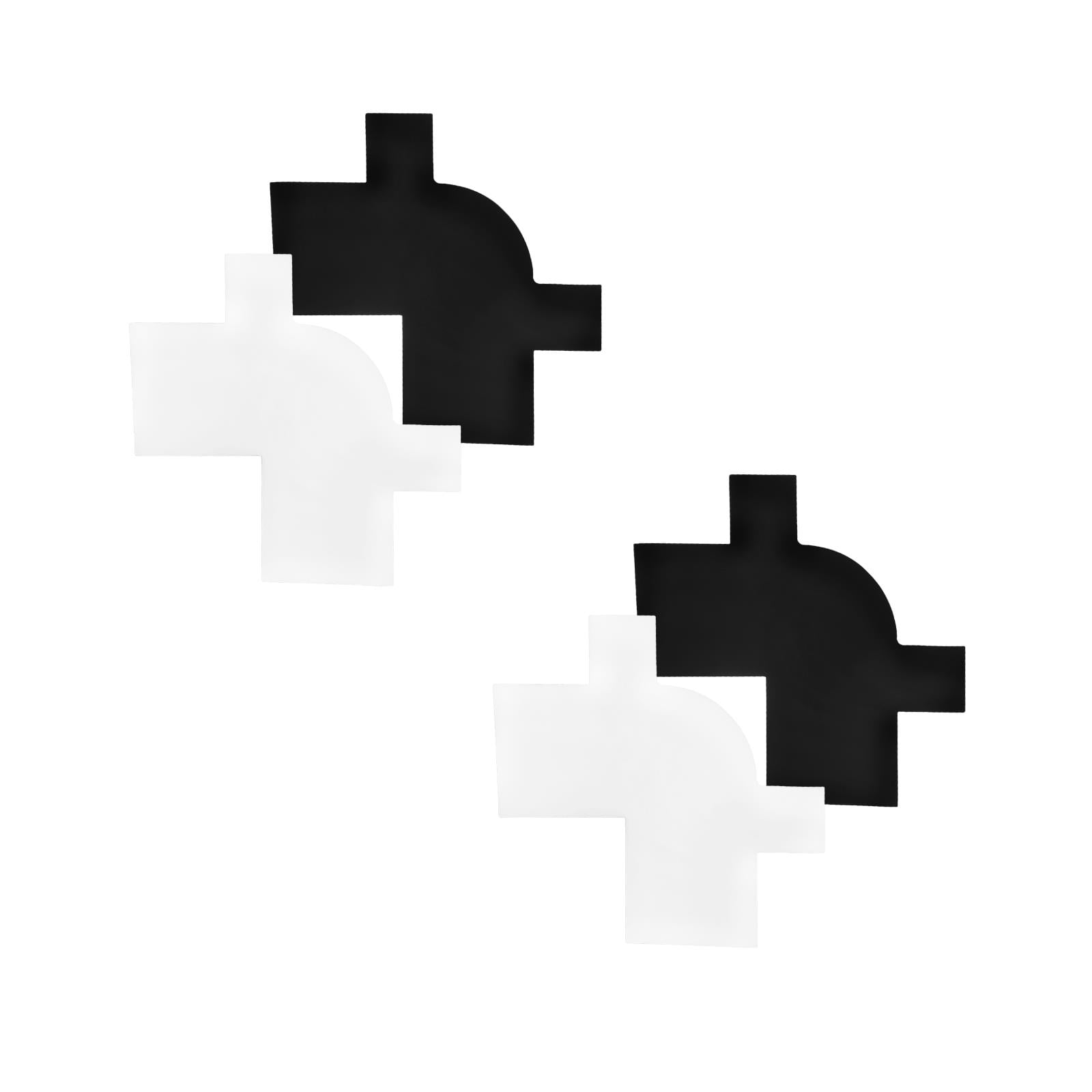 WORGEOUS 4 pcs Beard Shaper Beard Shaping Tool Men Beard Guide Template ...