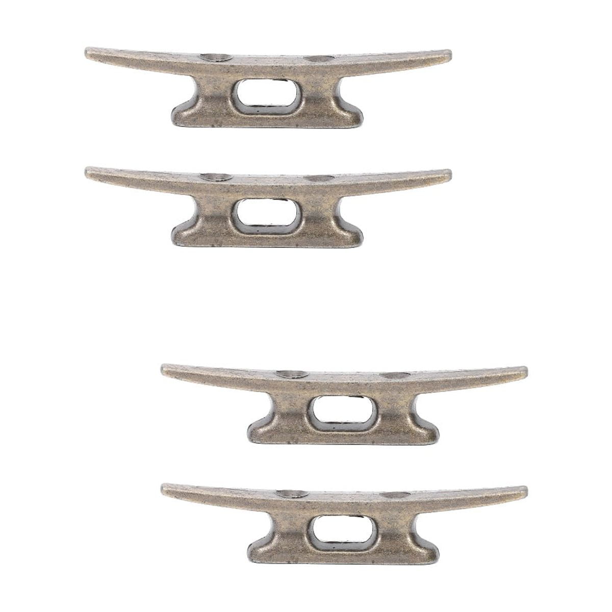 WORGEOUS 4 pcs Boat Dock Cleats Zinc Alloy Marine Dock Cleats for Boat ...