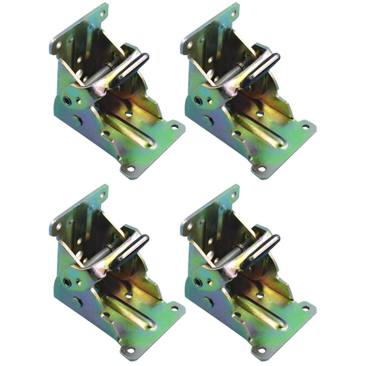 WORGEOUS 4 pcs Collapsible Support Frame Self-Locking Folding Table ...