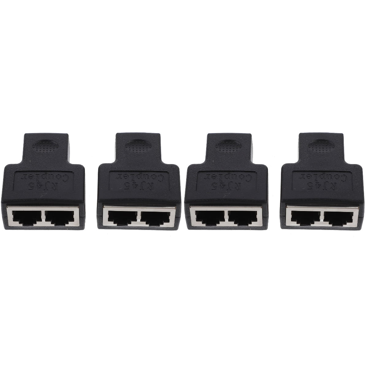WORGEOUS 4 pcs Ethernet Splitter Cable Adapter Ethernet Cable Splitter ...