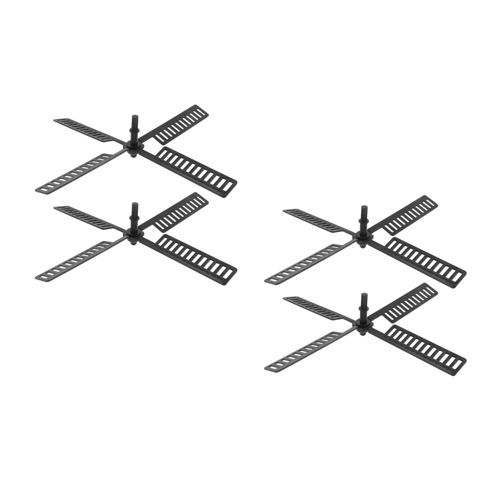WORGEOUS 4 pcs Garden Windmill Replacement Blades Solar Powered Windmill Leaves Waterproof ...