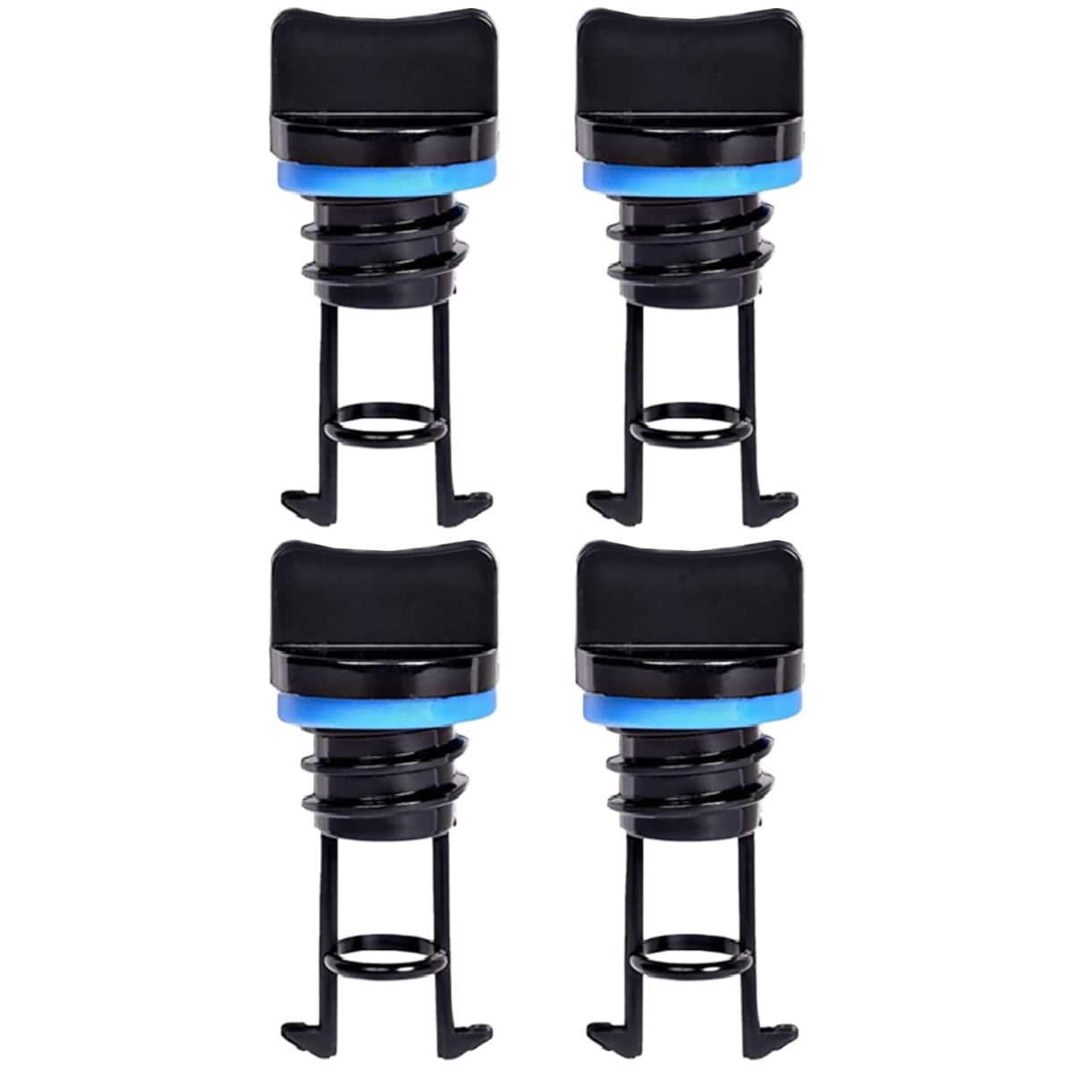 WORGEOUS 4 pcs Kayak Marine Boat Plug Bung Nylon Thread Boat Stopper ...