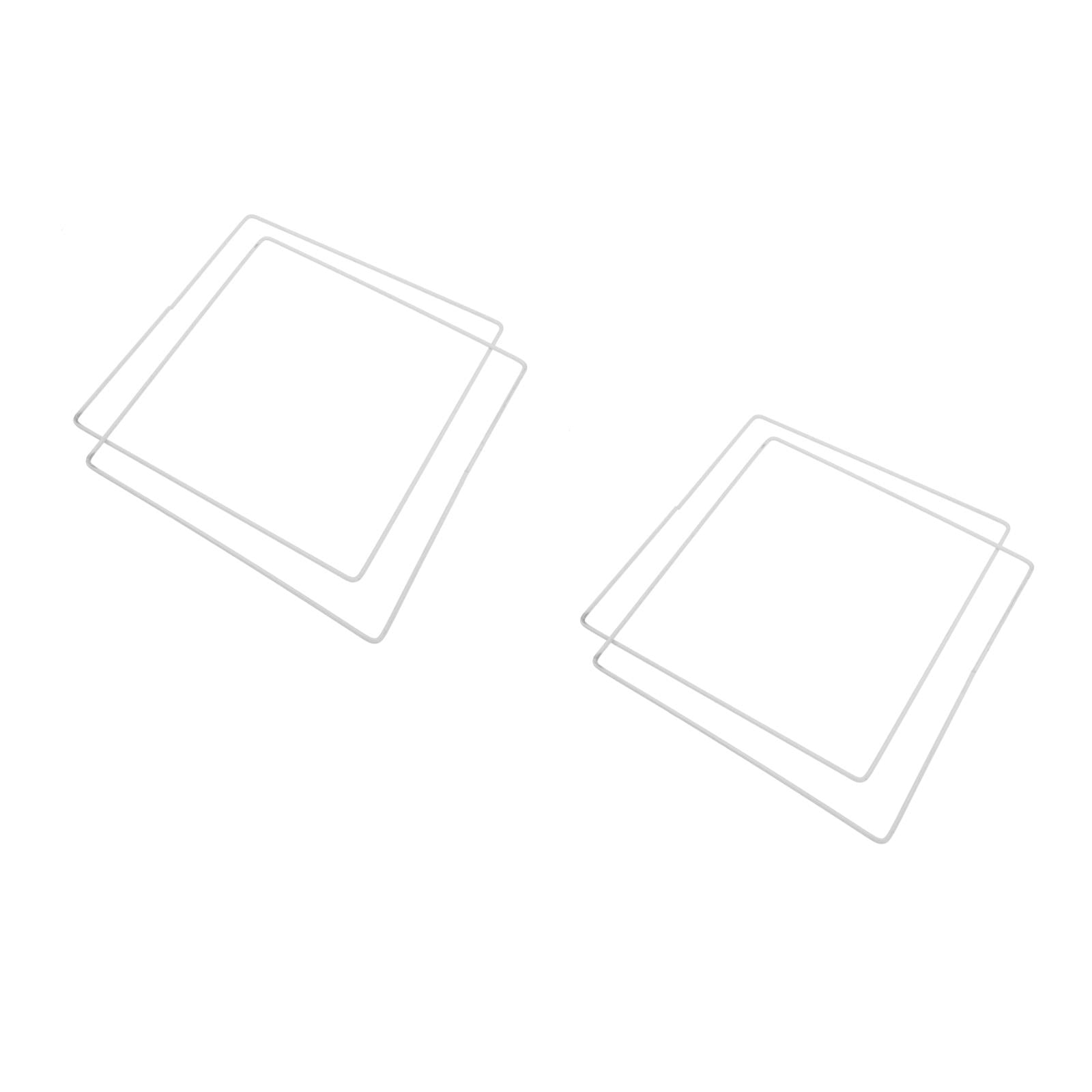 WORGEOUS 4 pcs Lampshade Frame Ring DIY Lamp Shade Holder Lamp Cover ...