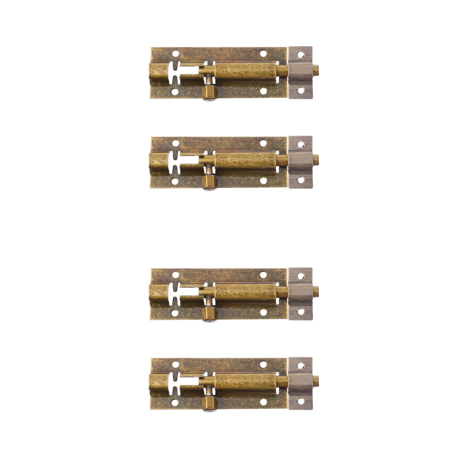 WORGEOUS 4 pcs Latch Bolts Latch Sliding Lock Anti-theft Sliding Latch ...