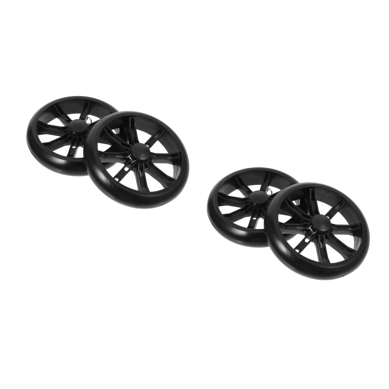 Hemoton 4 pcs Grocery Cart Wheels Replacement for Shopping Basket Heavy ...