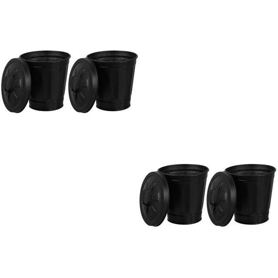 WORGEOUS 4 pcs Office Countertop Buckets Multipurpose Container Flower ...
