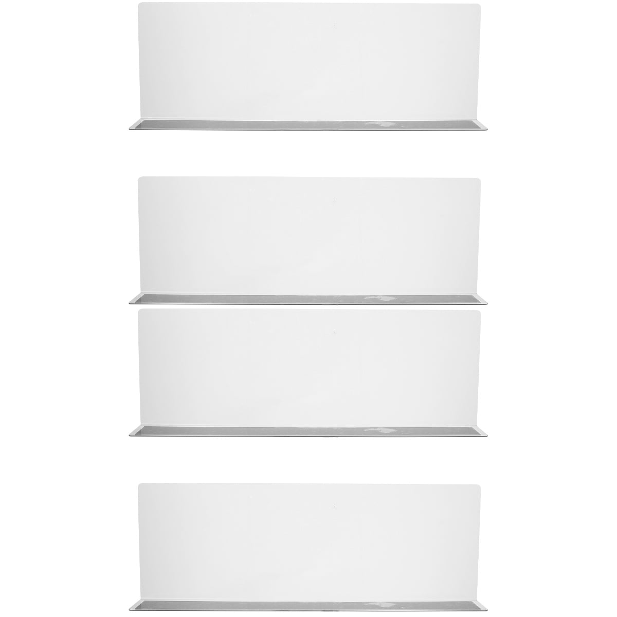 WORGEOUS 4 pcs Plastic Shelf Divider Supermarket Commodity Splitter ...