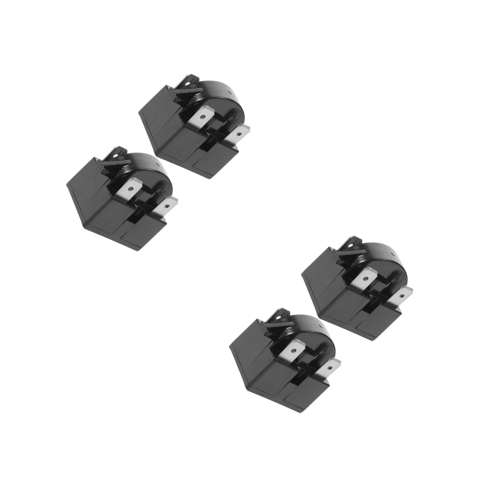 WORGEOUS 4 pcs Refrigerator Start Relay Replacement Part Refrigerator ...