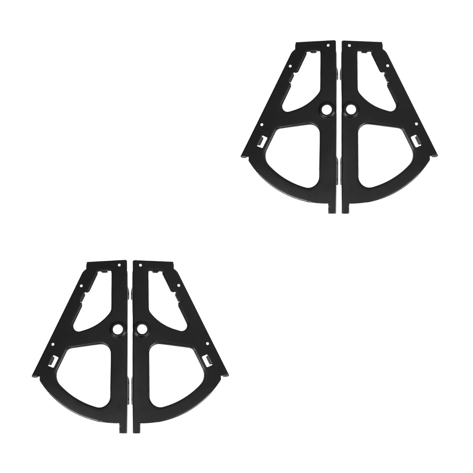 WORGEOUS 4 pcs Shoe Drawer Hardware Shoes Drawer Hinges Stainless Steel ...