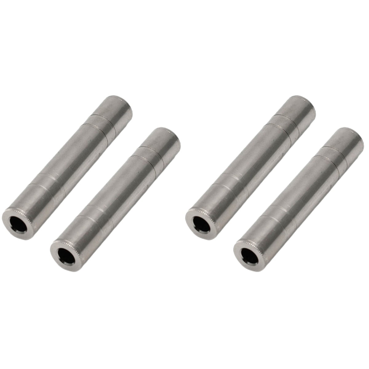 WORGEOUS 4 pcs Stereo Cable Adapters 6.35mm Female to Female Adapter ...